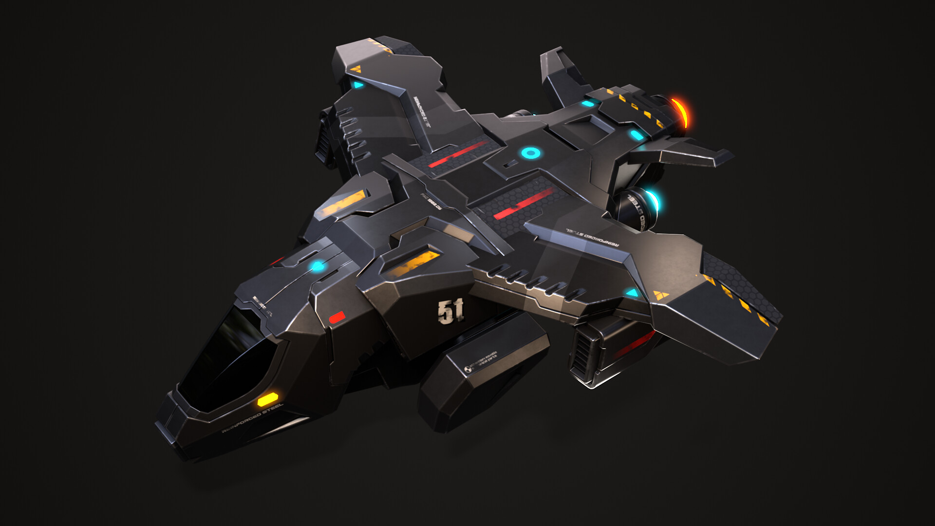 ArtStation - Dropship "Centurion" Sci-Fi