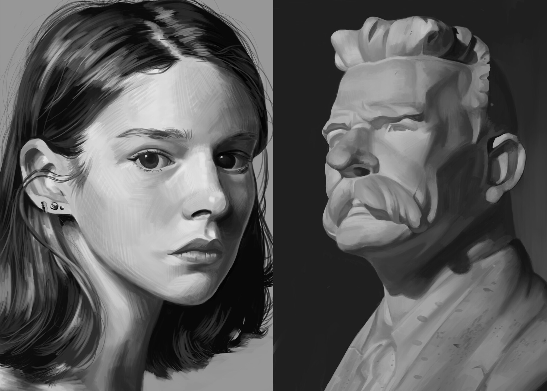ArtStation - figure & portrait studies
