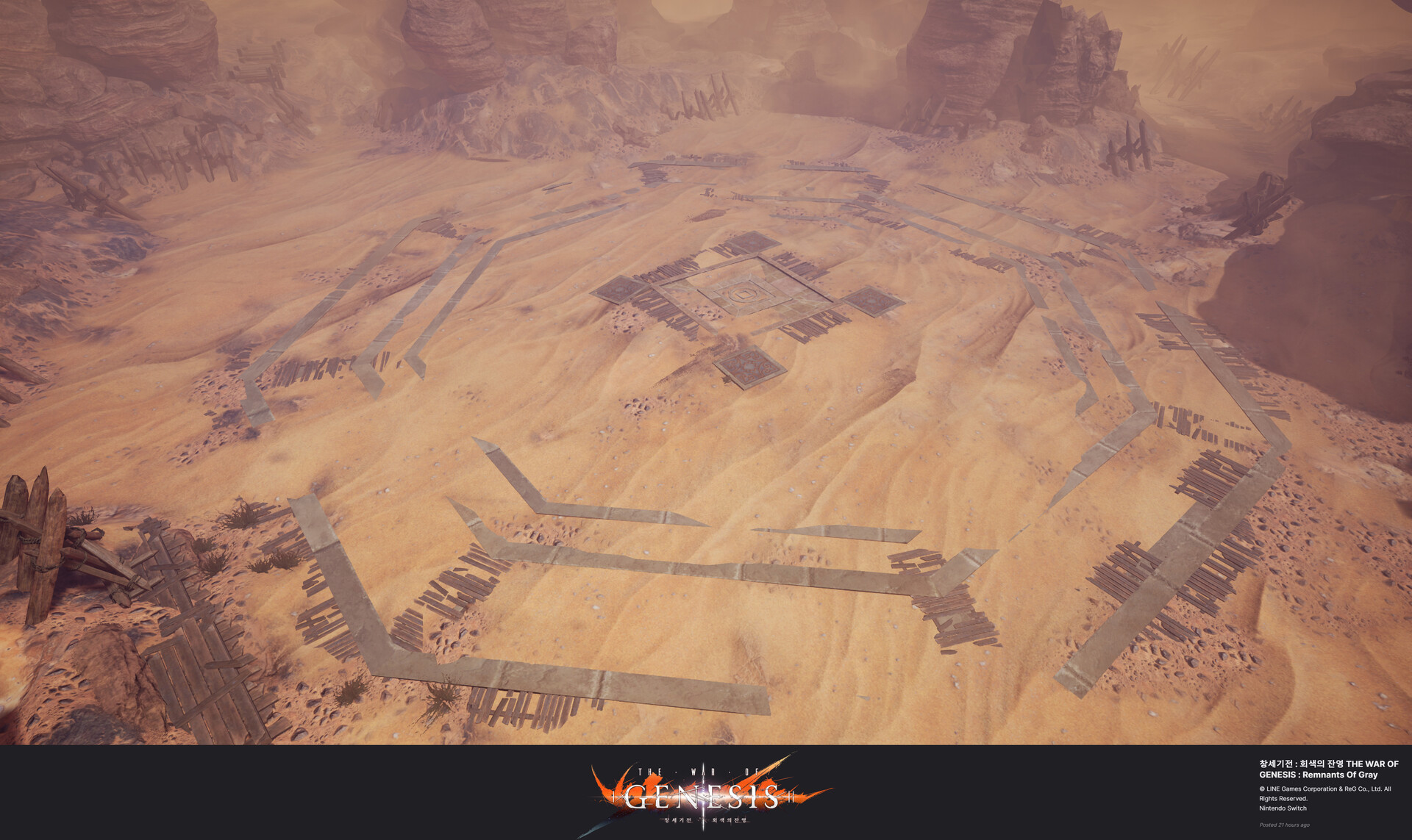 ArtStation - The War of Genesis - Battle Desert Level Design