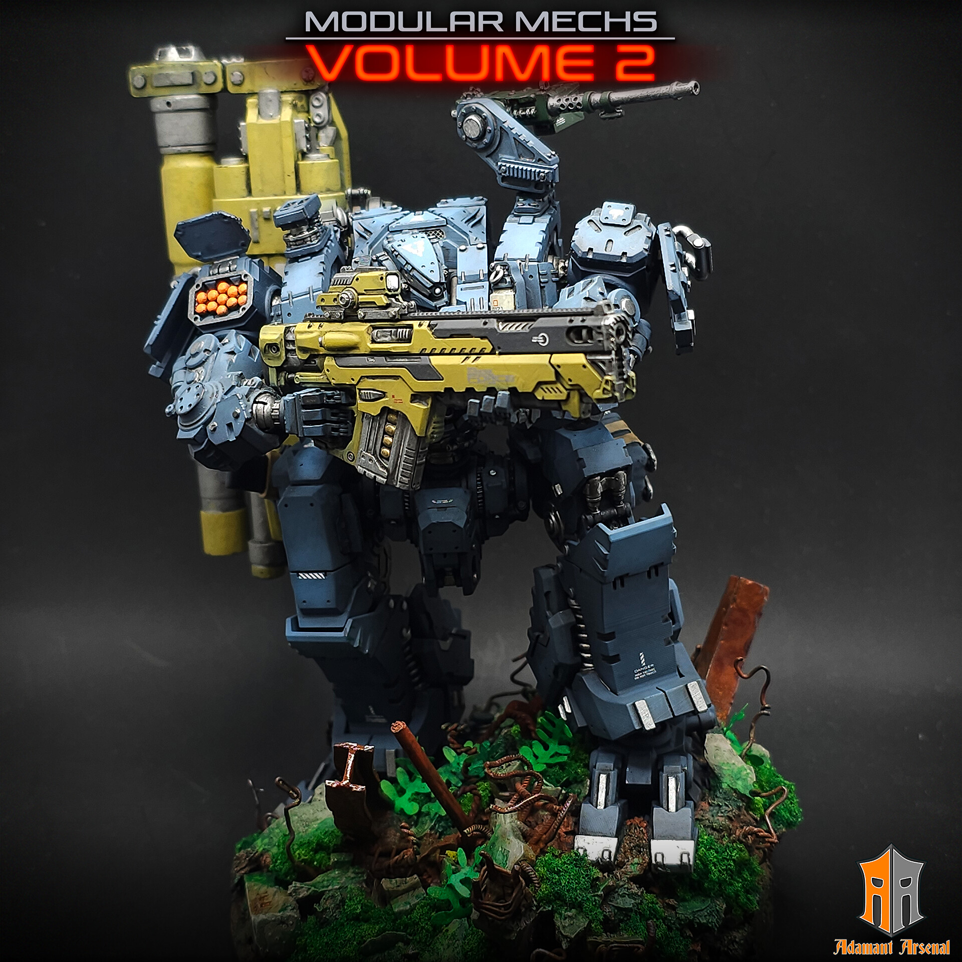 ArtStation - Modular Mechs Volume 2 - articulated, modular, highly ...