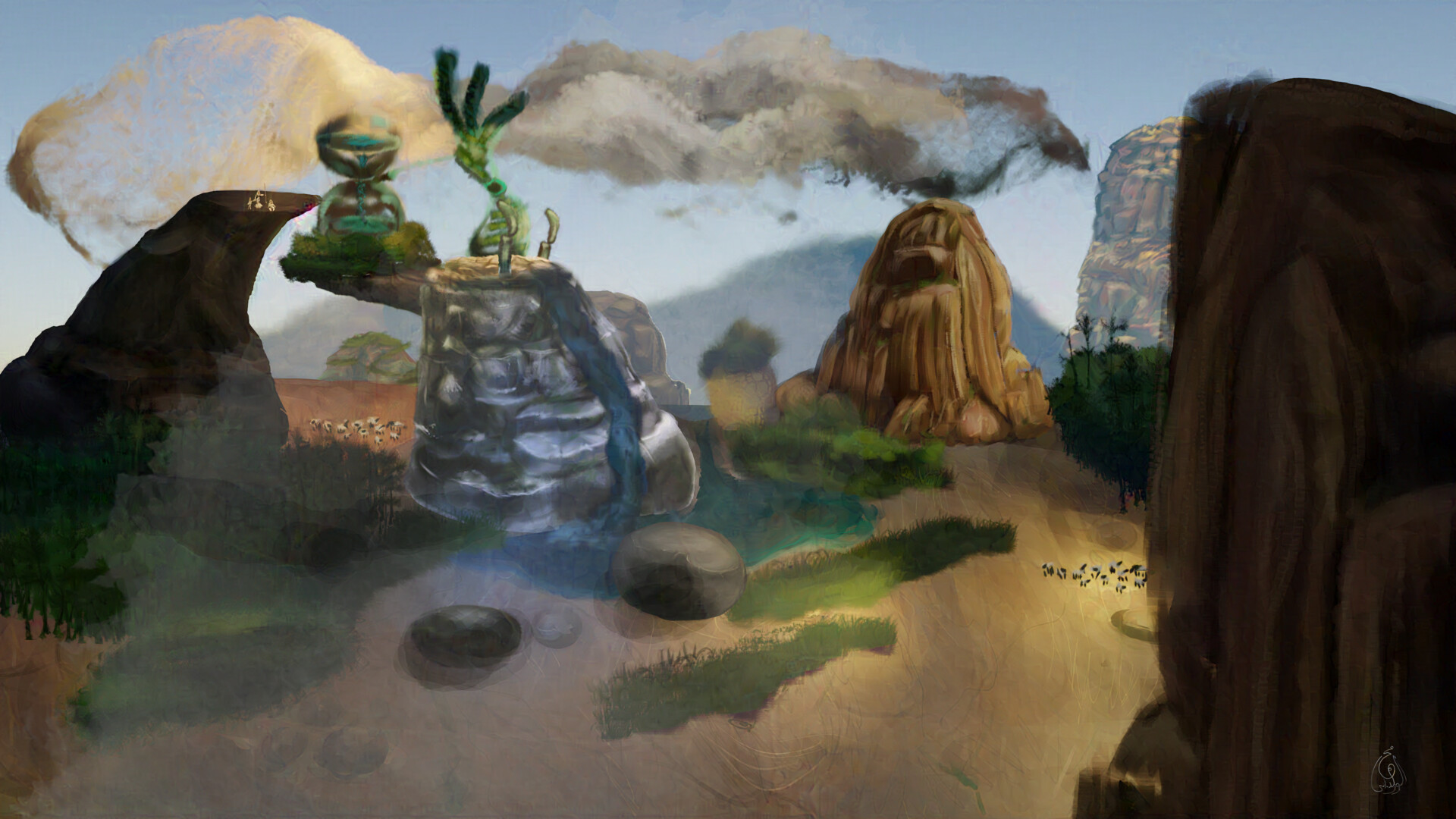 ArtStation - The Water clock