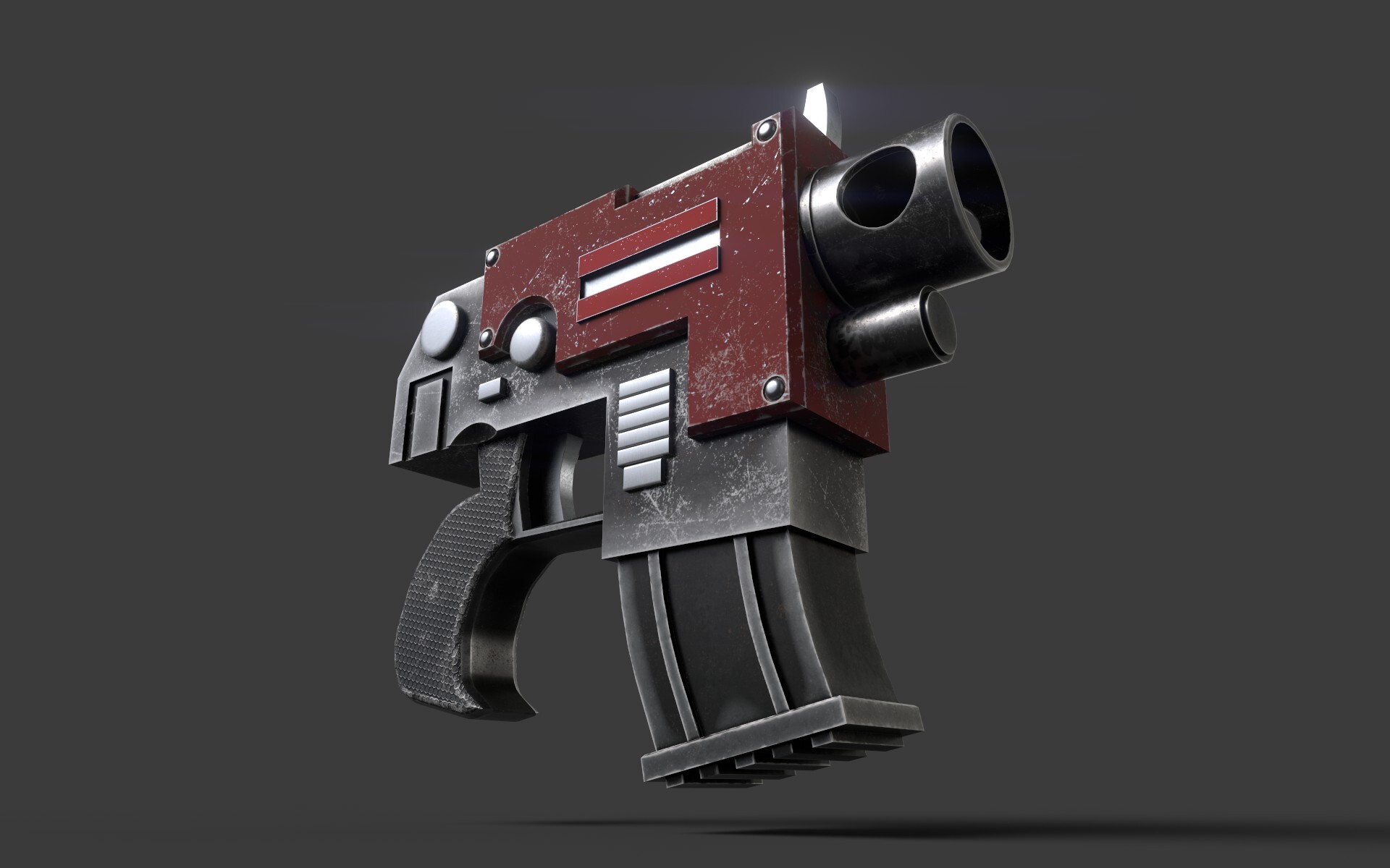 ArtStation - Warhammer 40k Boltpistol