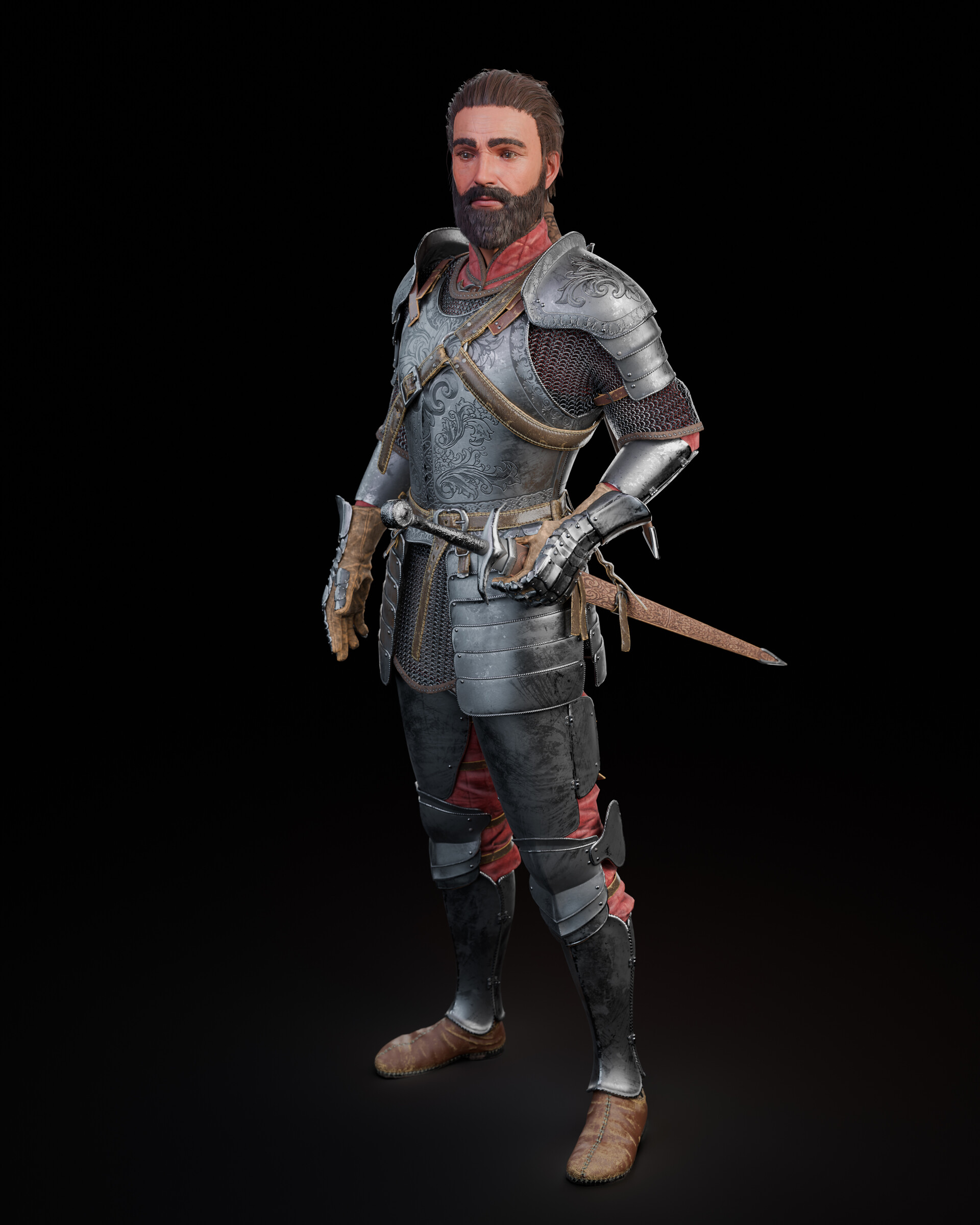 ArtStation - Armored Dude