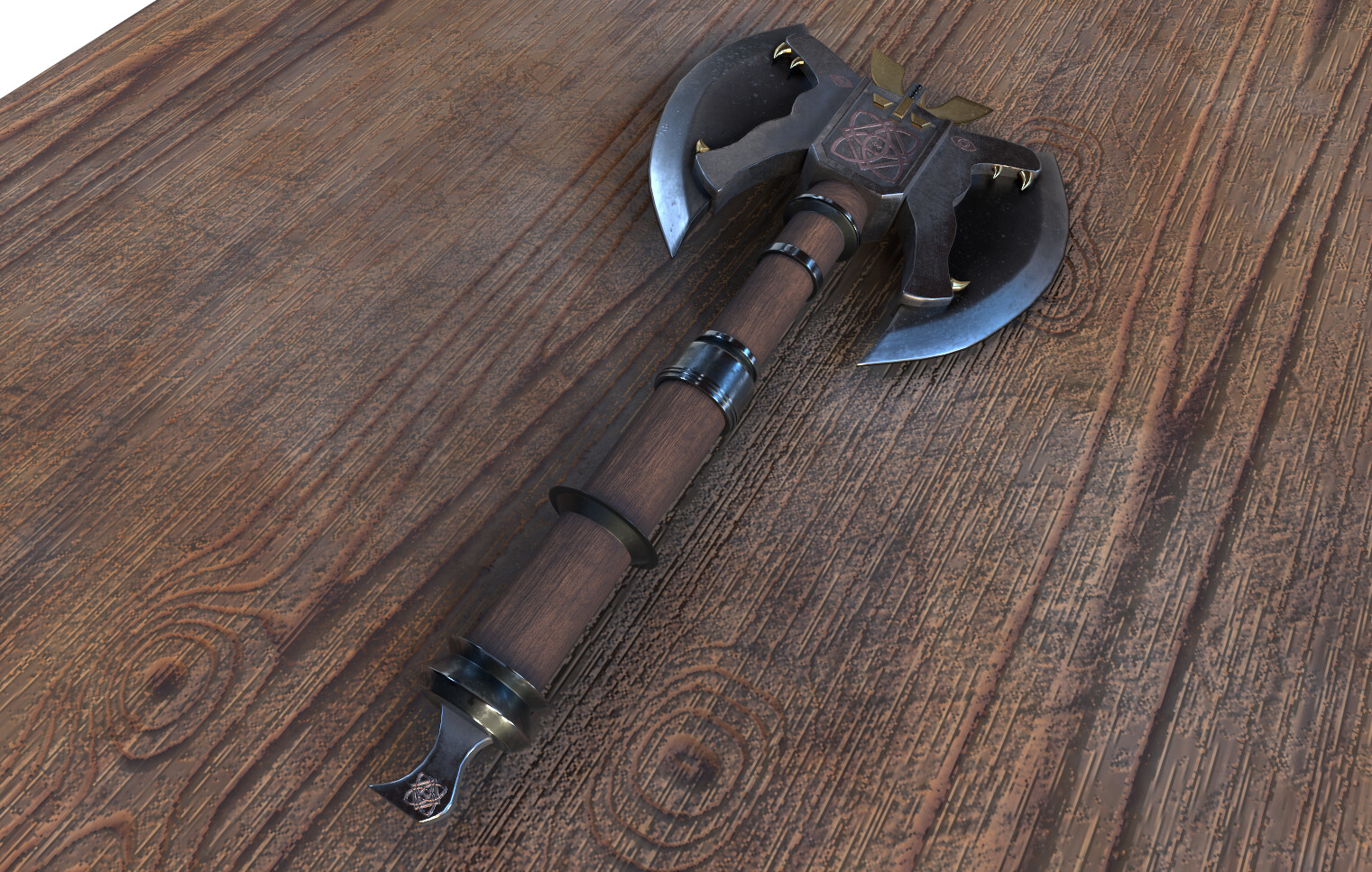 ArtStation - AXE GAME ASSET