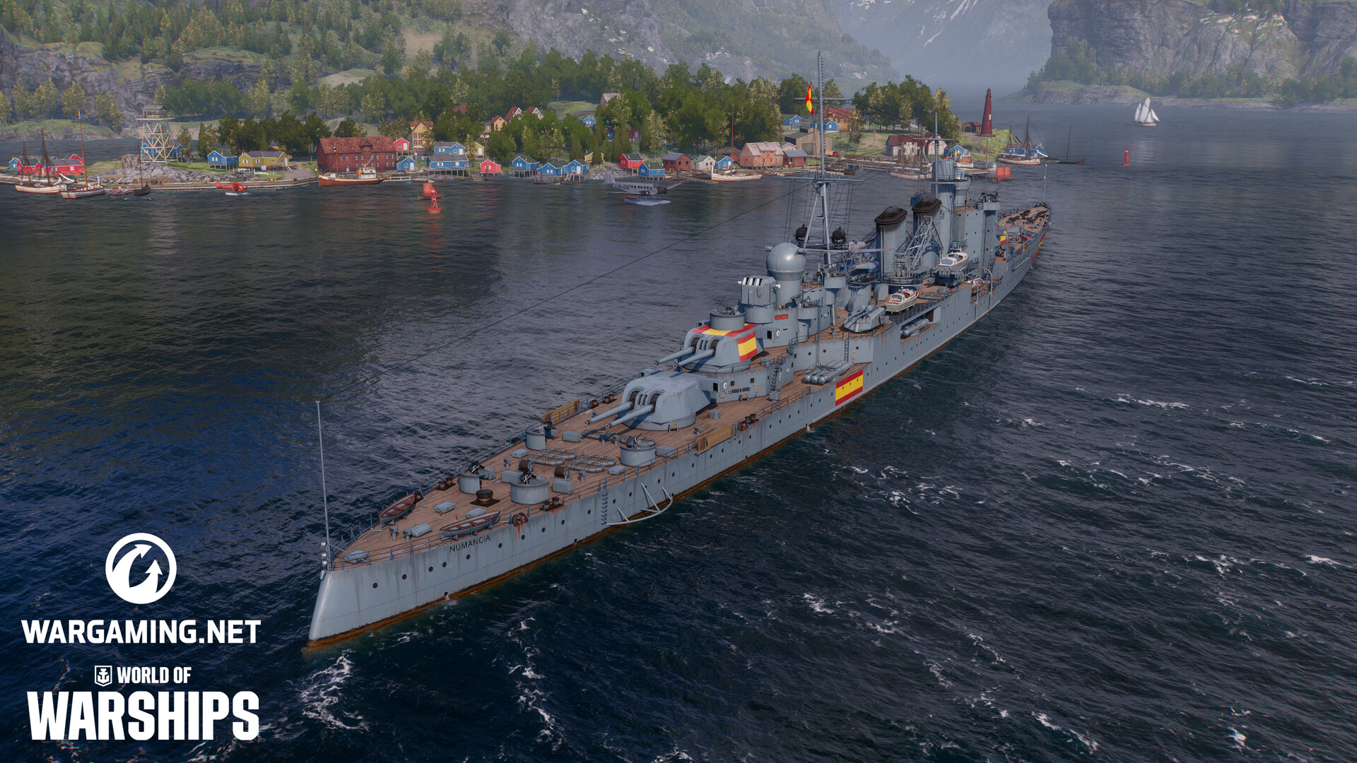 Georgy Levchenko - Numancia tier VIII ship for the World of Warships ...
