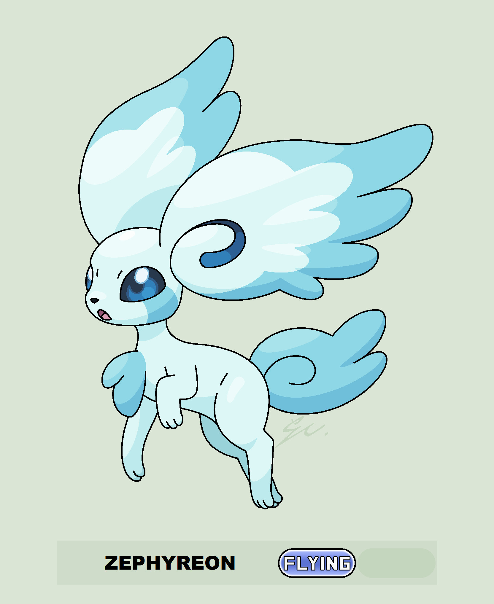 flying type eevee