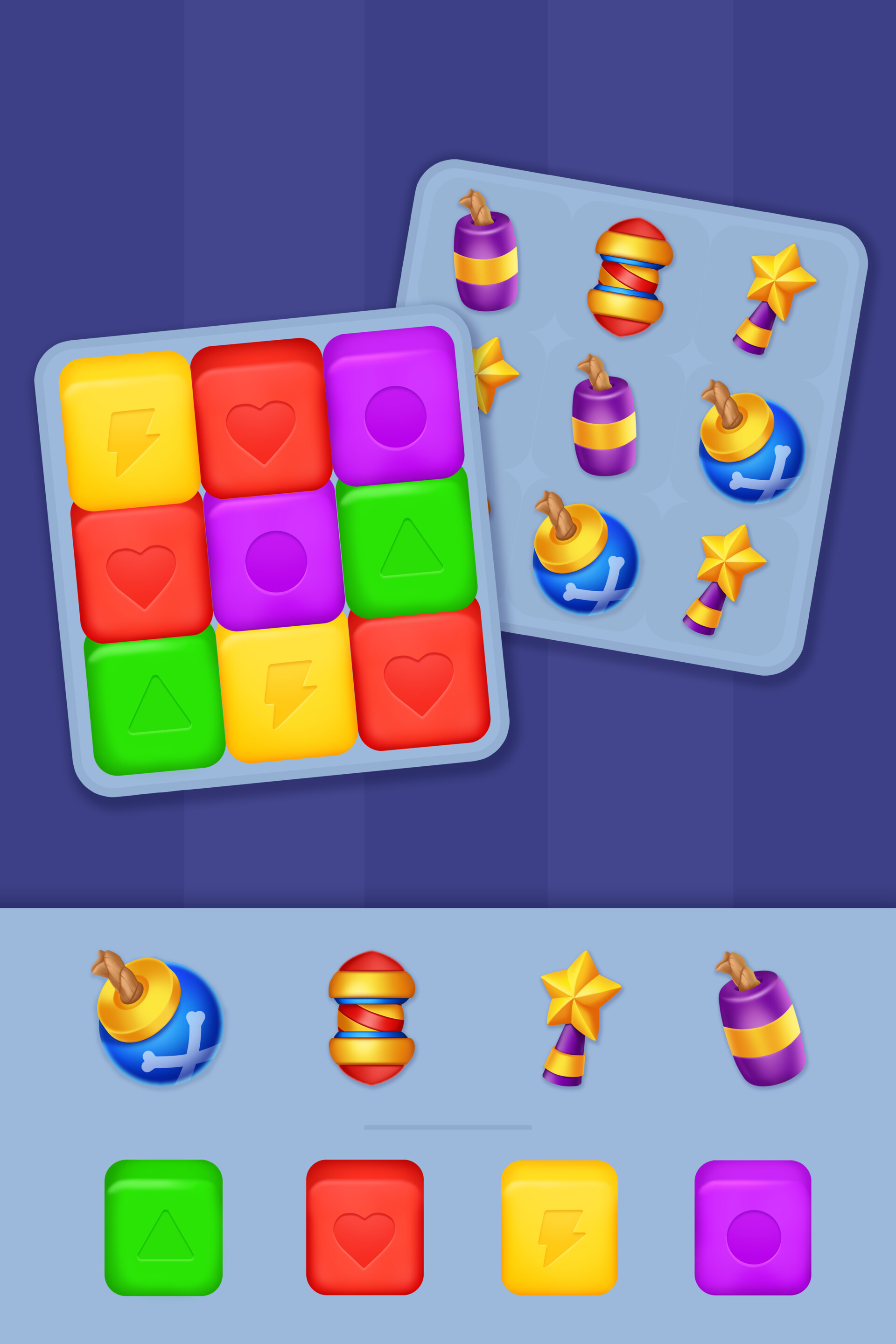 ArtStation - Match 3 Icons