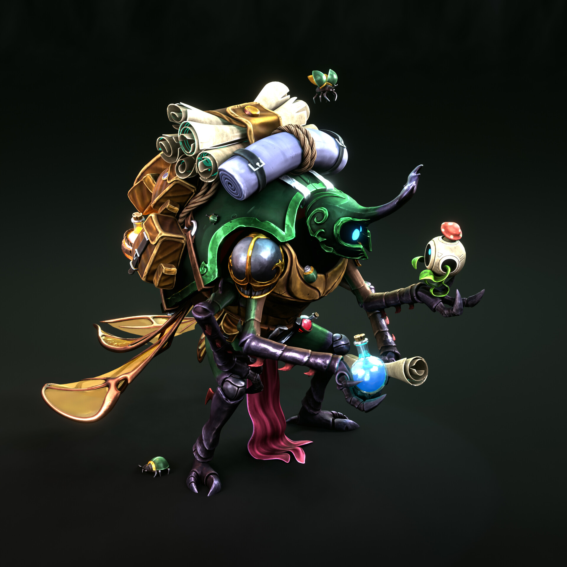 ArtStation - Beetle Scholar