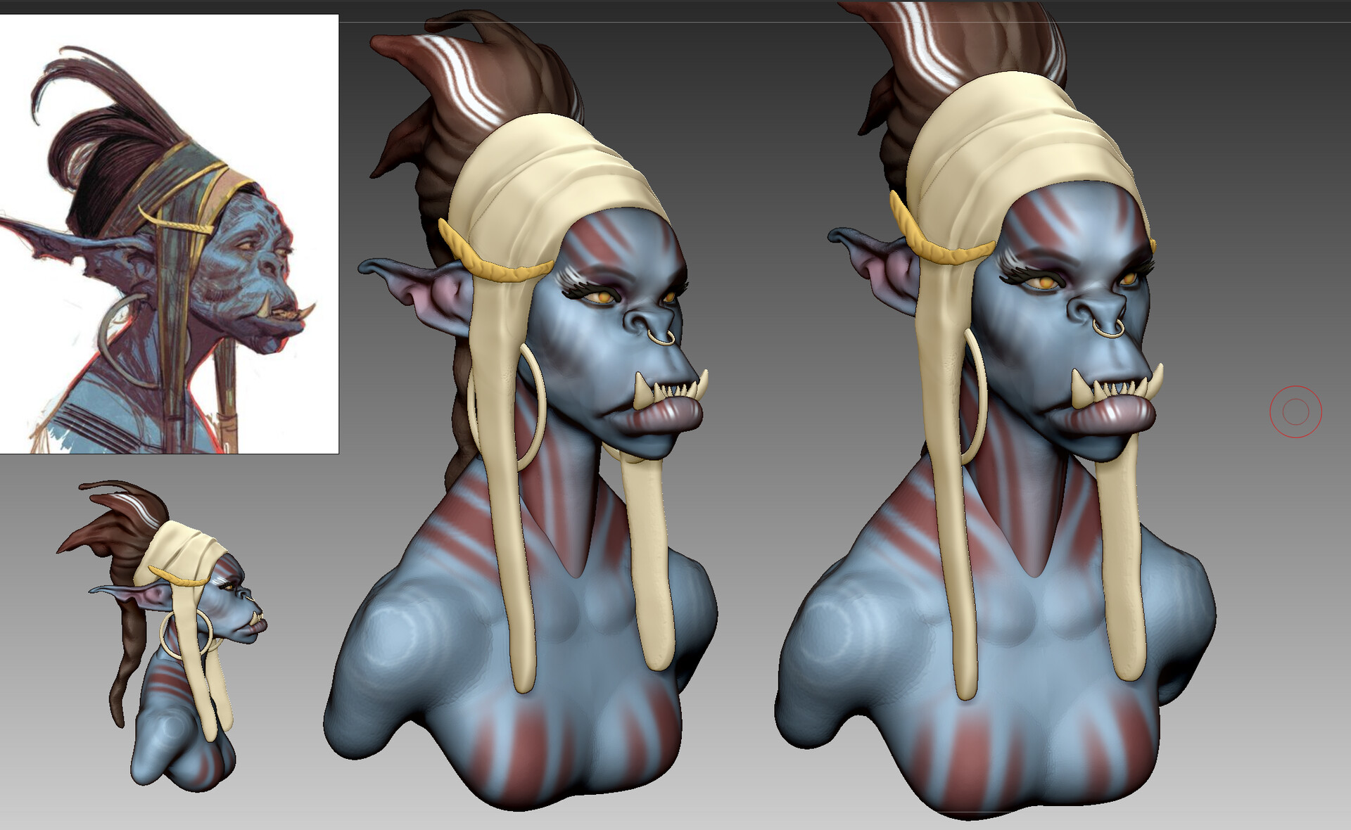 ArtStation - practice speedsculpt