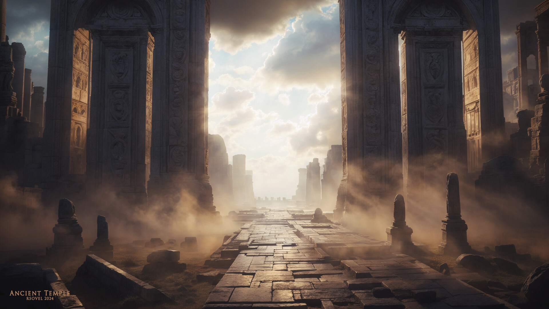 ArtStation - Ancient Temple Ruins