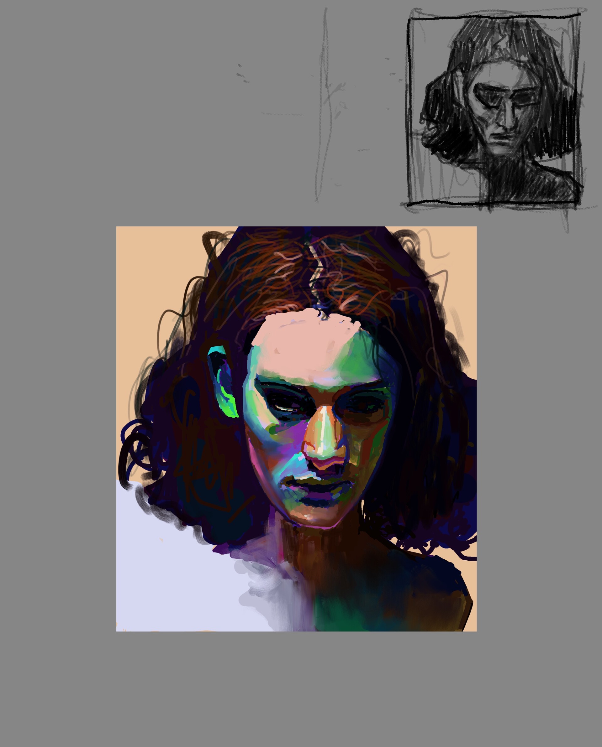 ArtStation - Portrait sketch