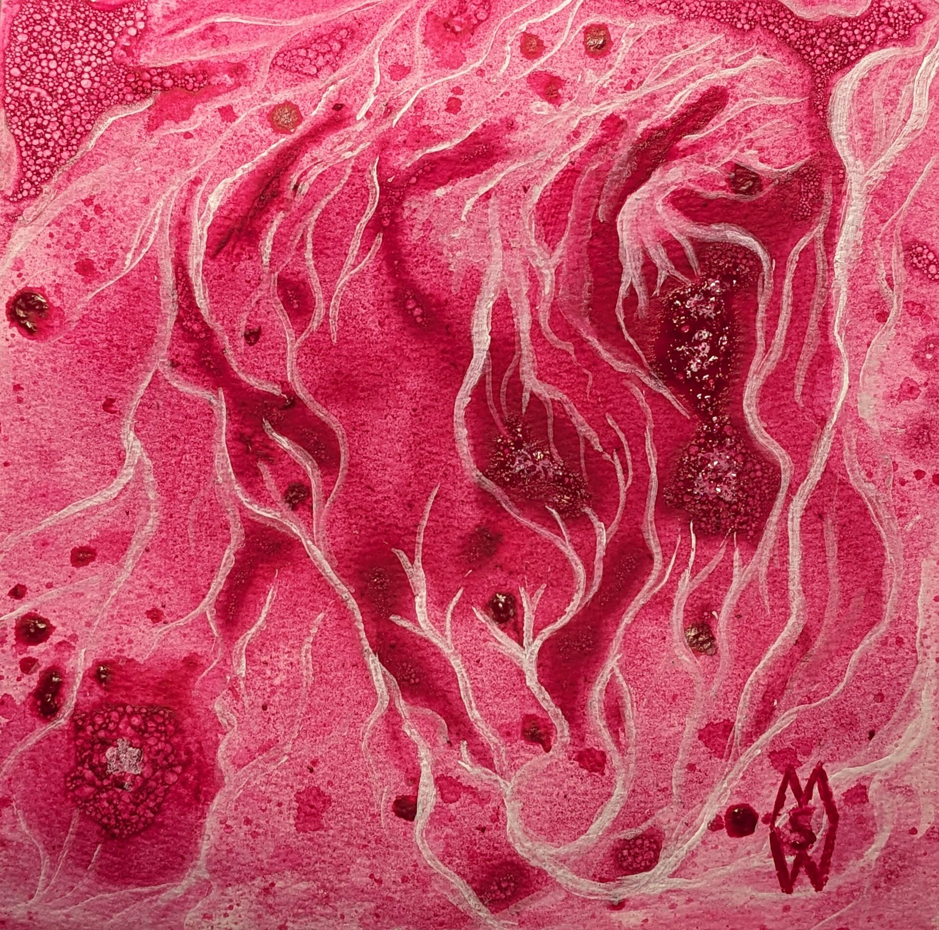 ArtStation - Capillaries flow abstract