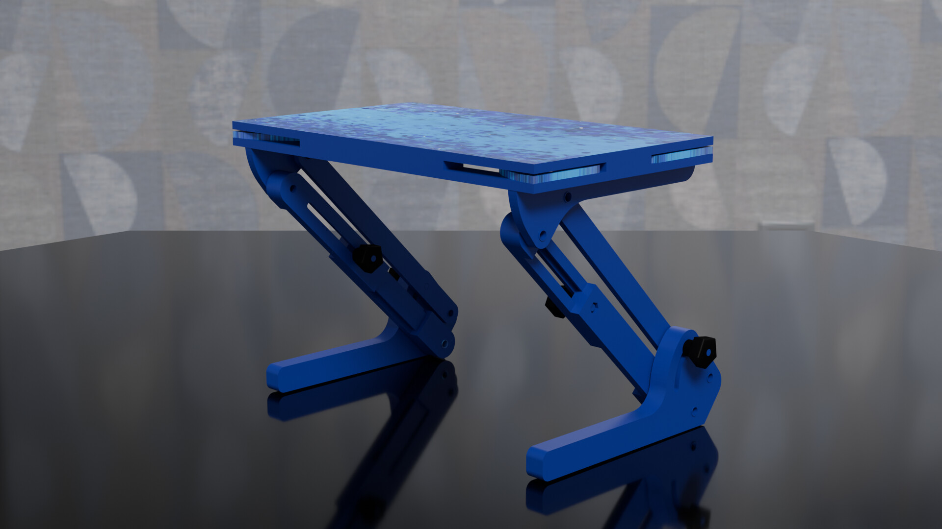 ArtStation - Project Design III - Wasted Plastic Folding Table ...