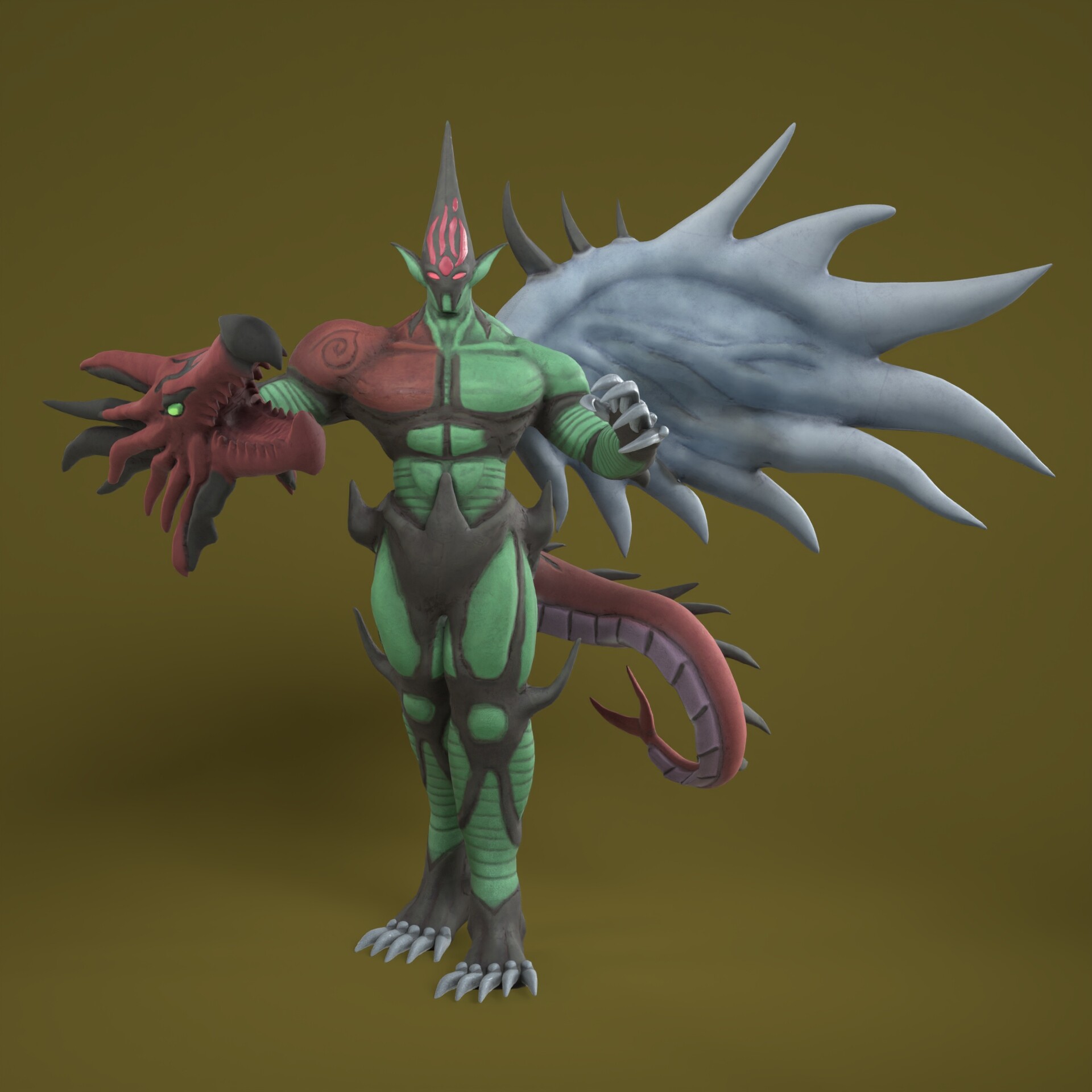 ArtStation - Elemental HERO Flame Wingman