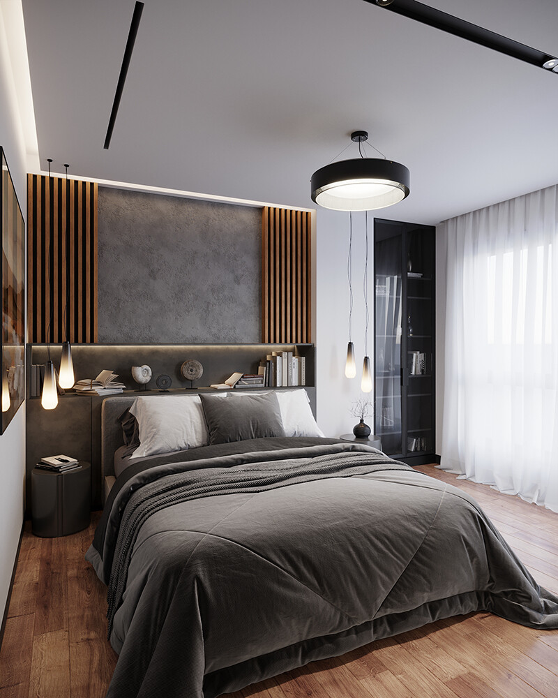 ArtStation - Bedroom Visualization