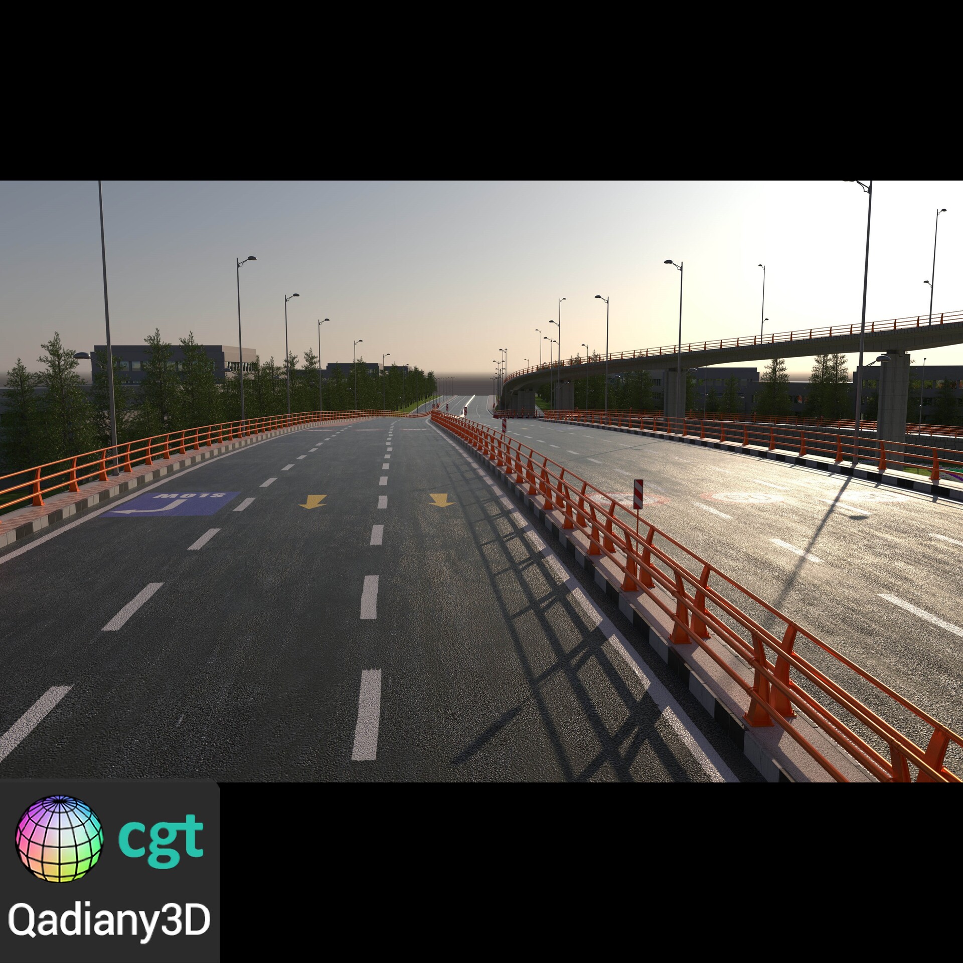 ArtStation - Flyover Bridge