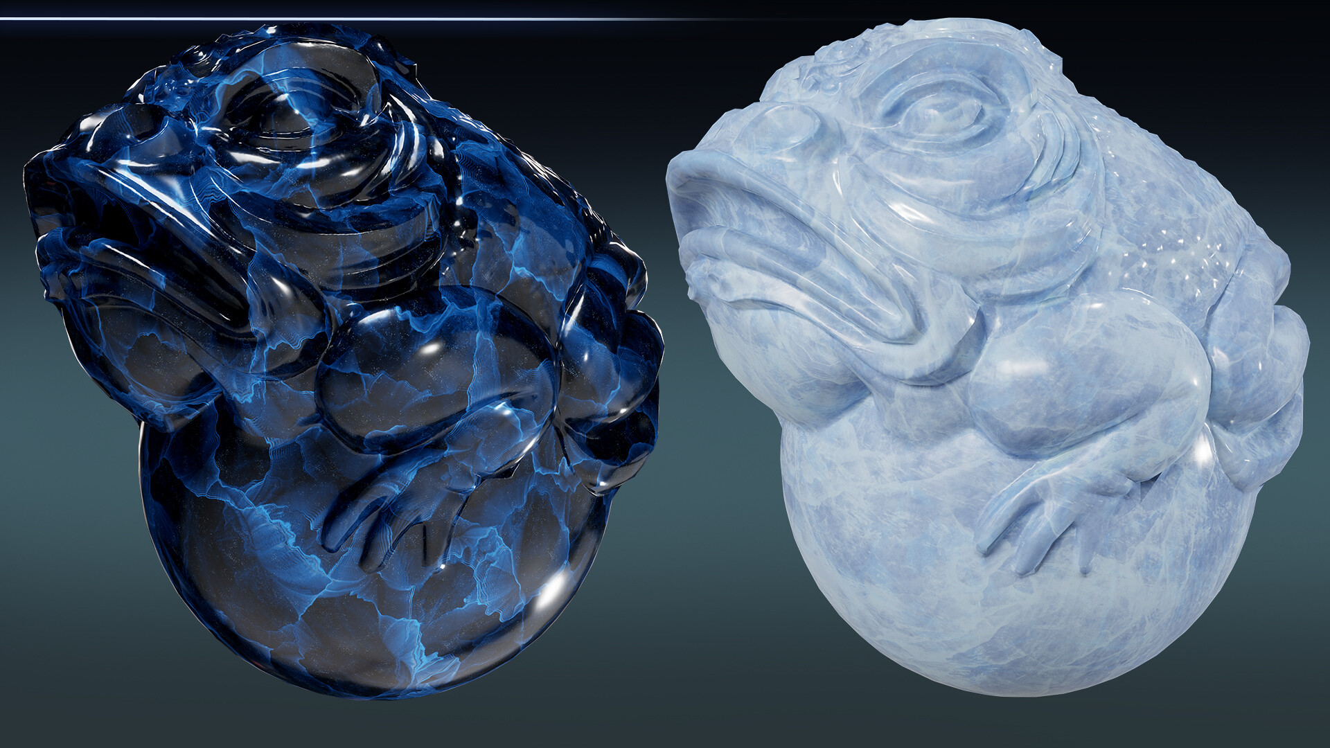 ArtStation - 15 gemstone smart material
