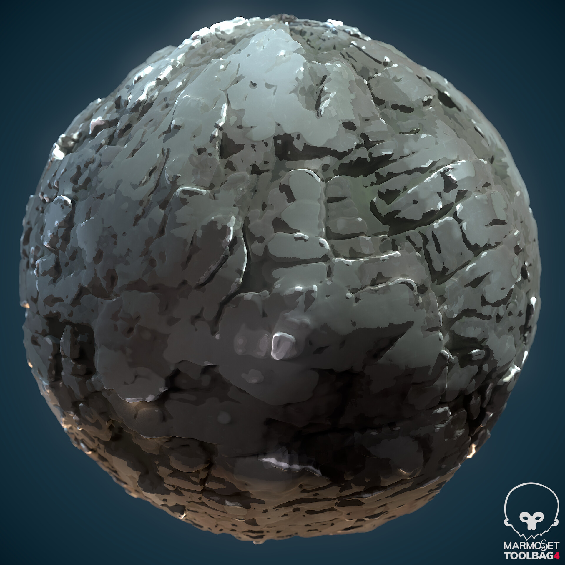 ArtStation - Frosthölm Cliff VarB Stylized