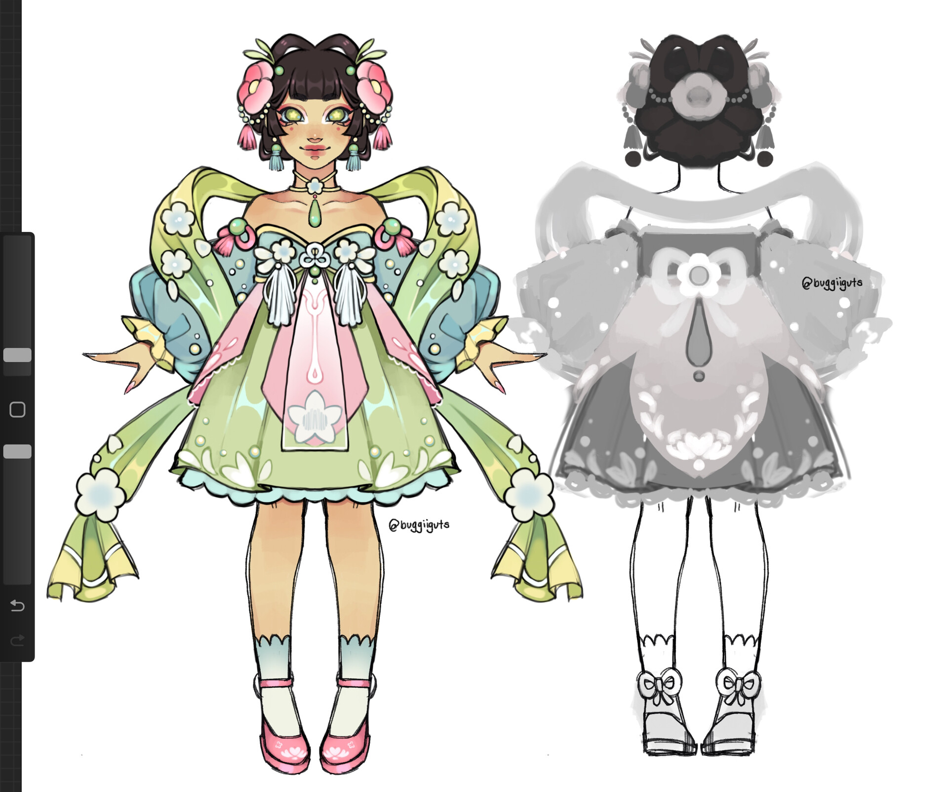 ArtStation - Jade Dewdrop - Outfit Concept