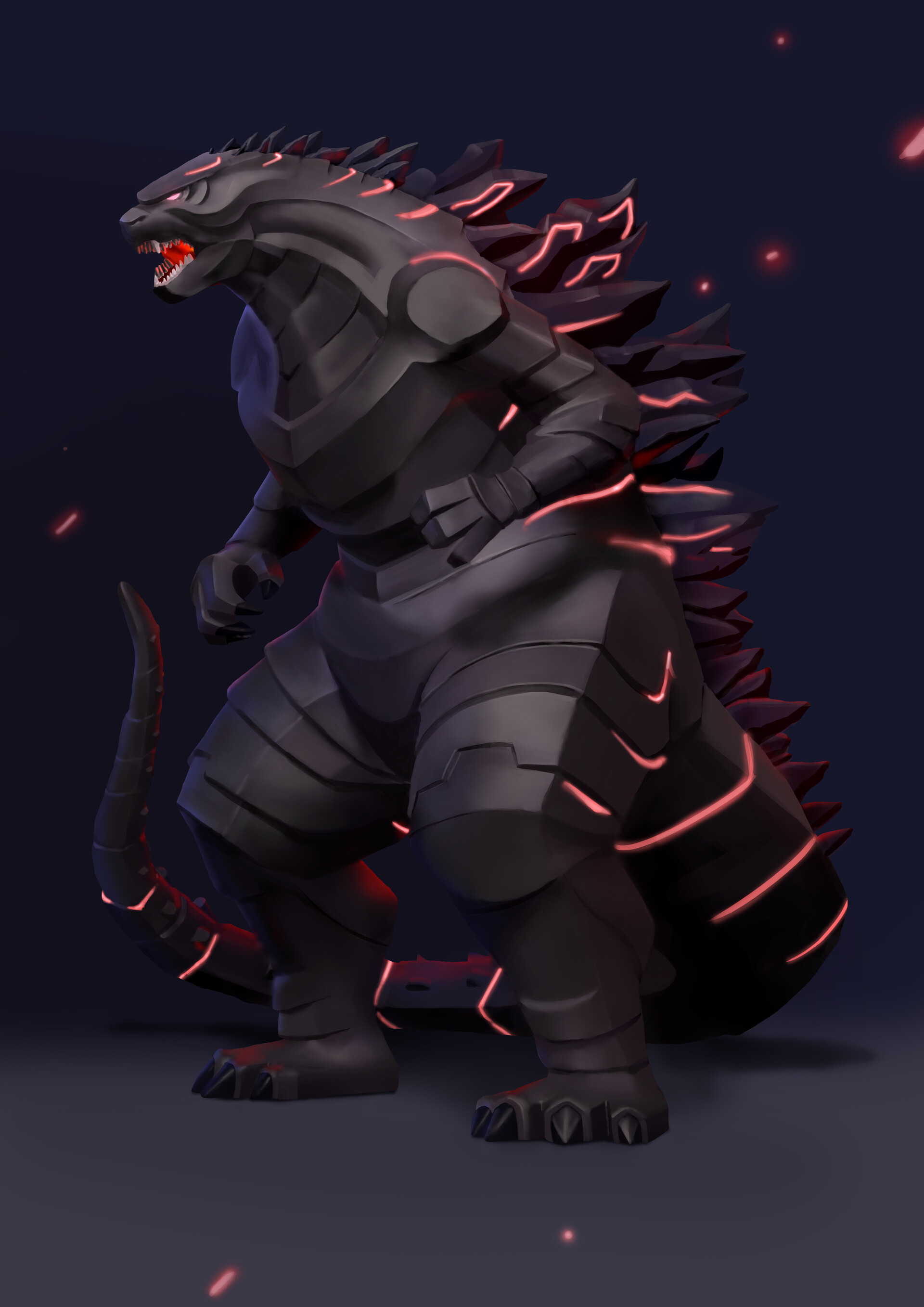 ArtStation - Godzilla ☢️🦖