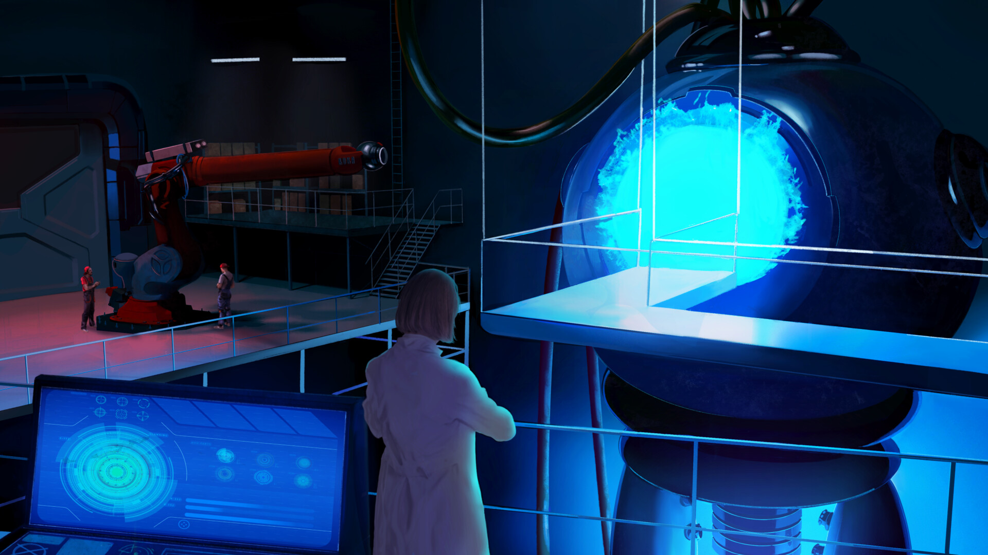 ArtStation - Concept Art d'un portail dimensionnel