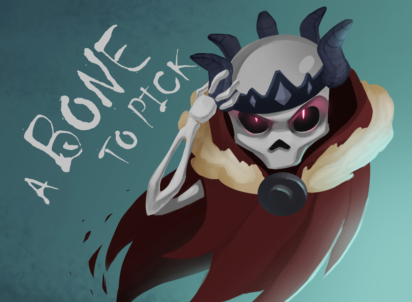 ArtStation - A Bone To Pick - Game cover art