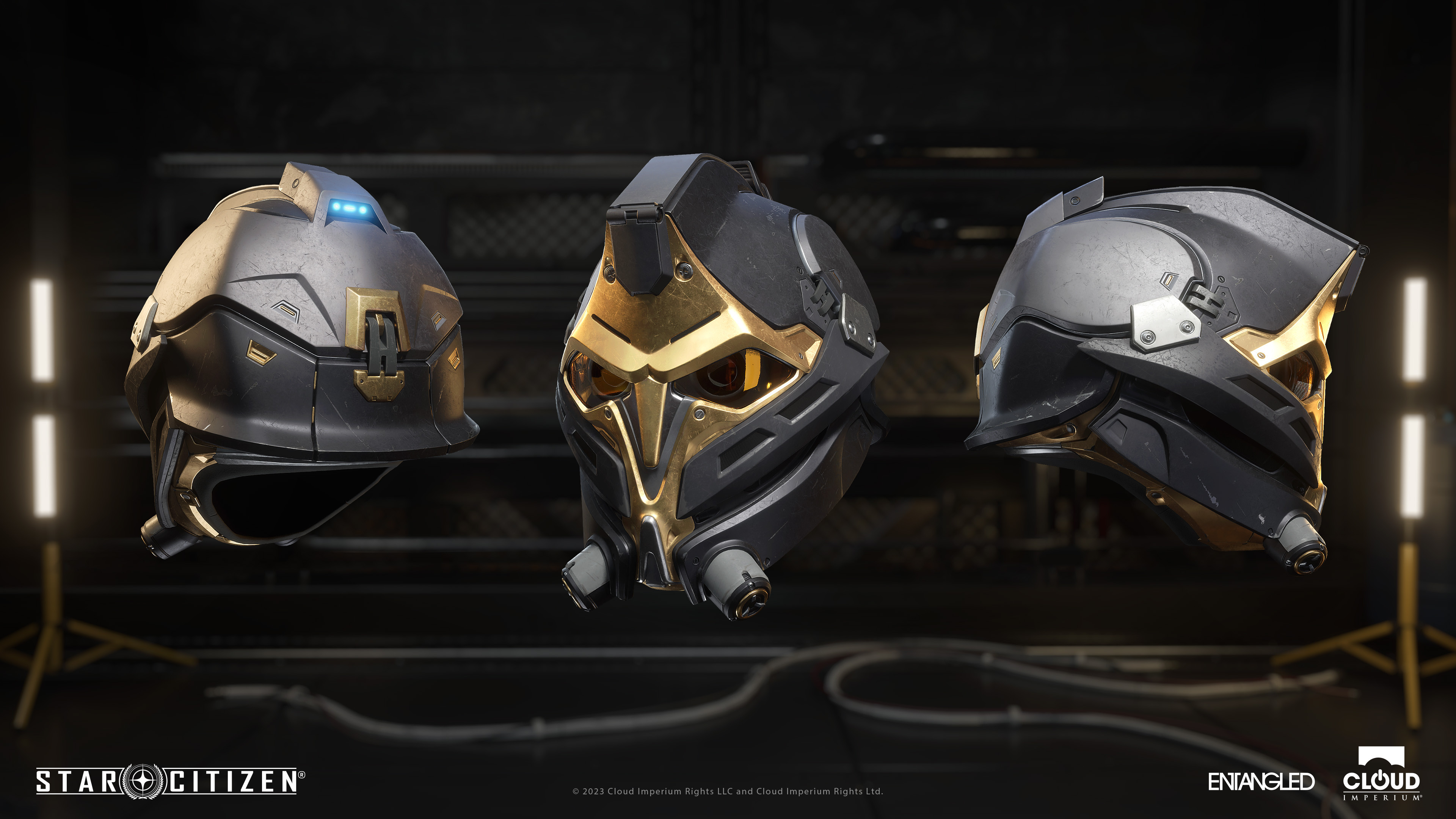 ENTANGLED Studio - In-game character helmets for Star Citizen