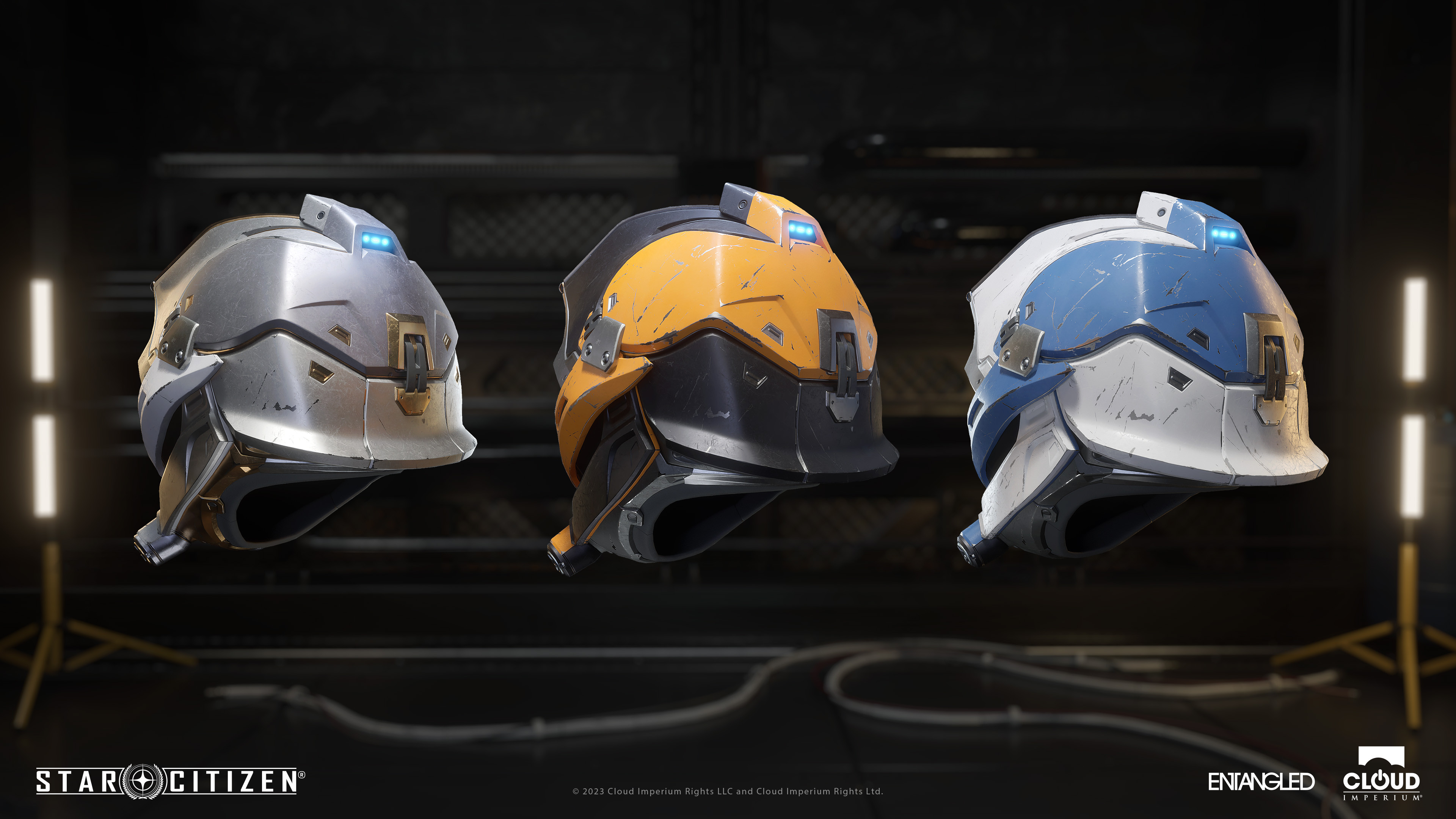 ENTANGLED Studio - In-game character helmets for Star Citizen