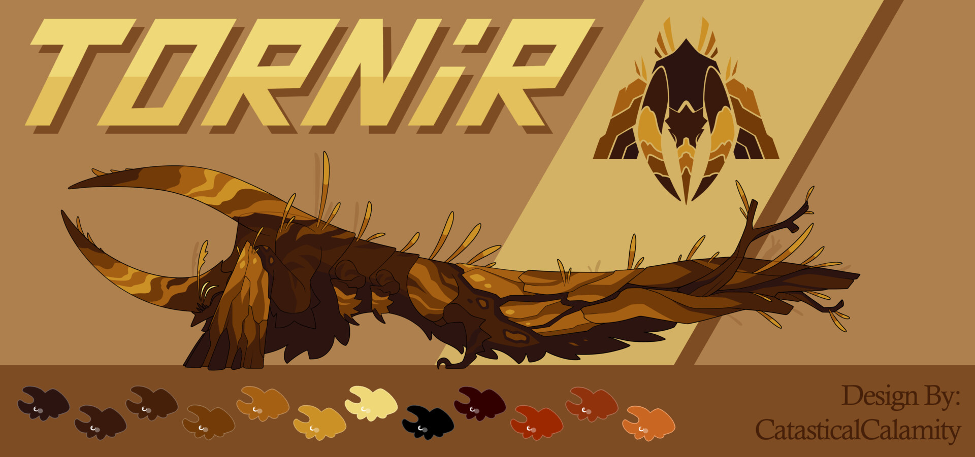 ArtStation - Creatures of Sonaria Tornir Concept