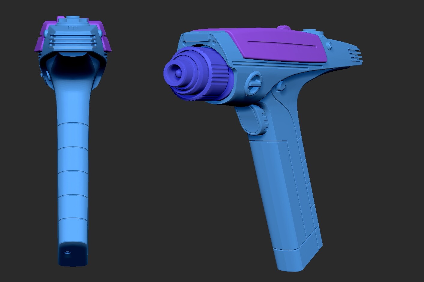 ArtStation - Star Trek SNW hand props for exo6 figures