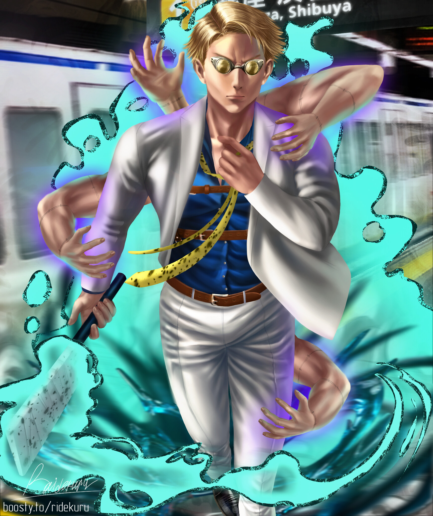 ArtStation - Nanami Kento (Jujutsu Kaisen)