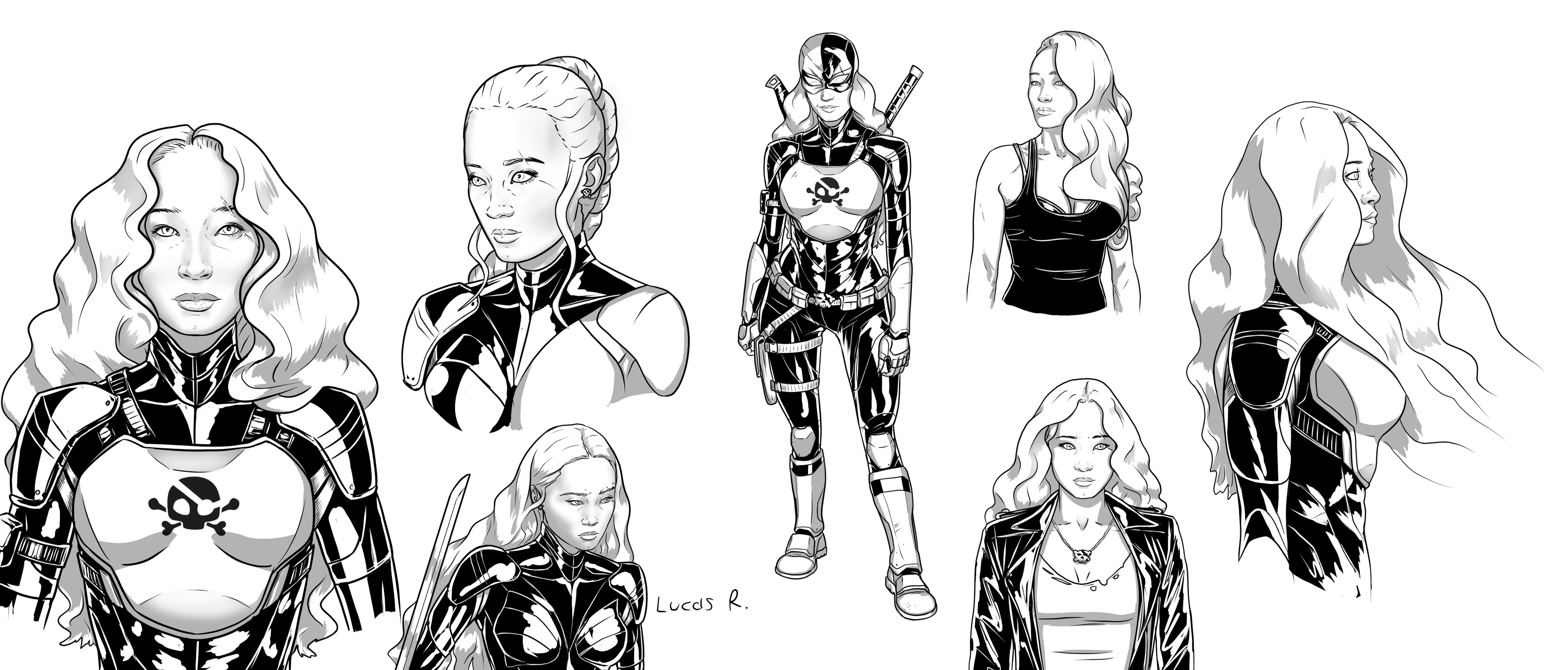 how to draw rose wilson