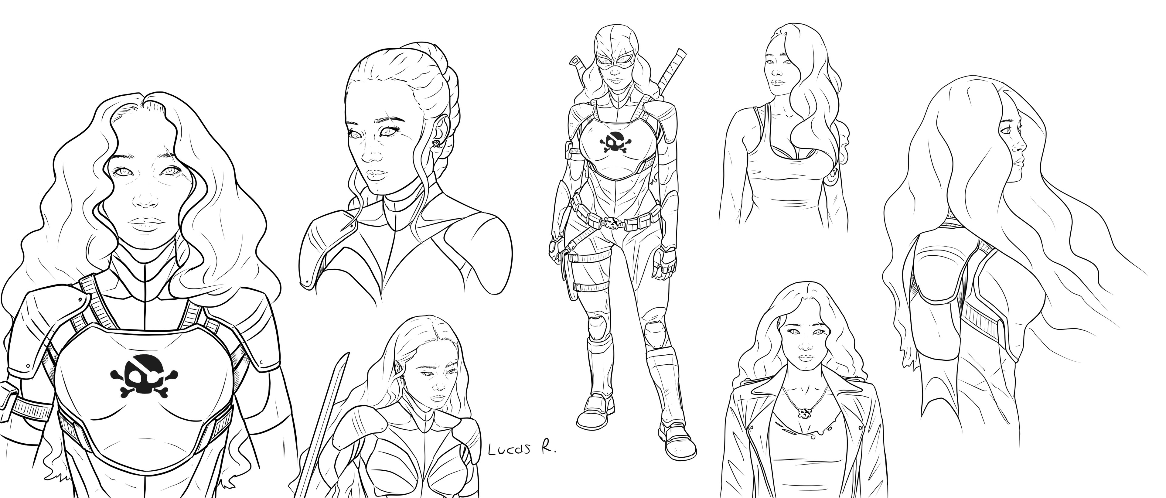 how to draw rose wilson