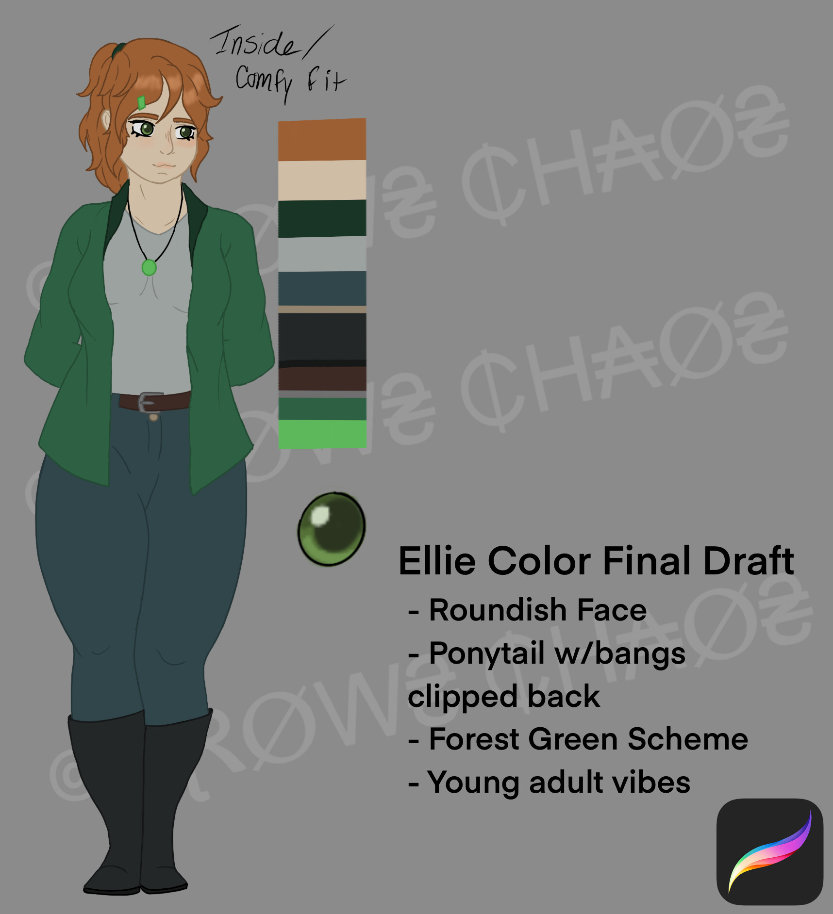 ArtStation - Ellie - Collaboratuve Character Design