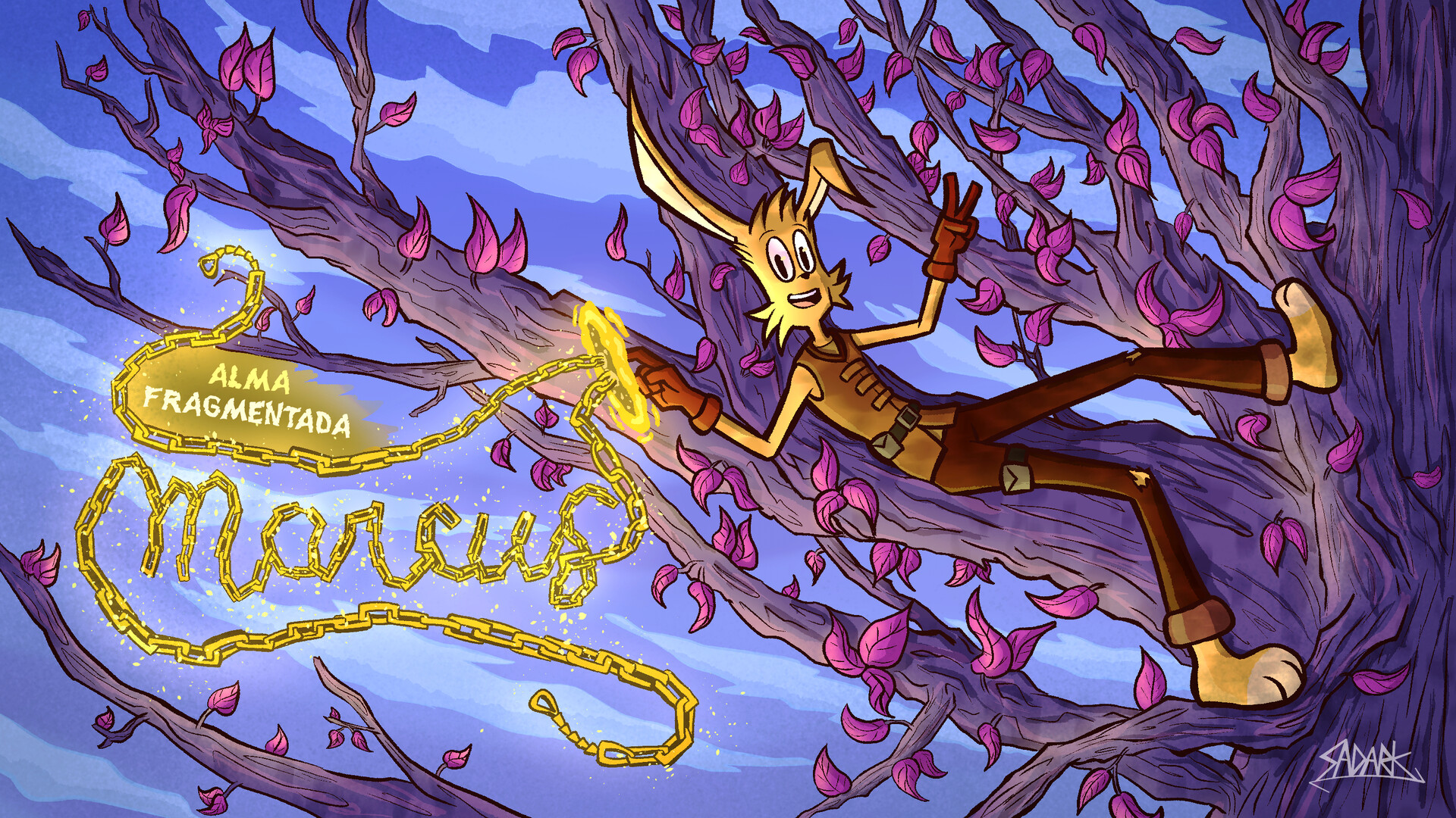 ArtStation - Alma Fragmentada: Marcus Chapter Cover