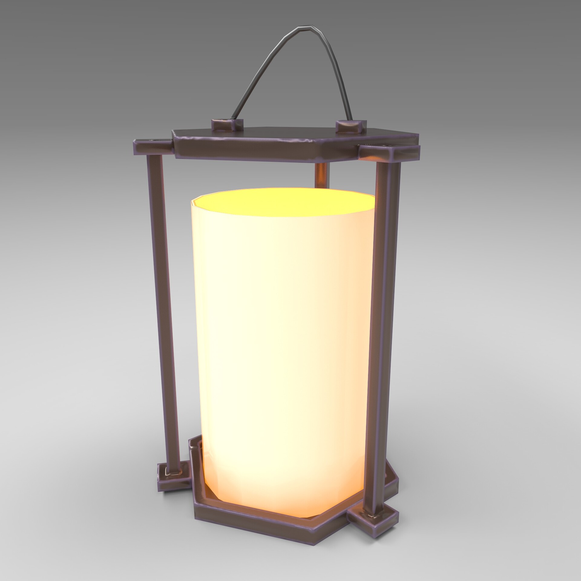 ArtStation - Stylized Oil Lamp