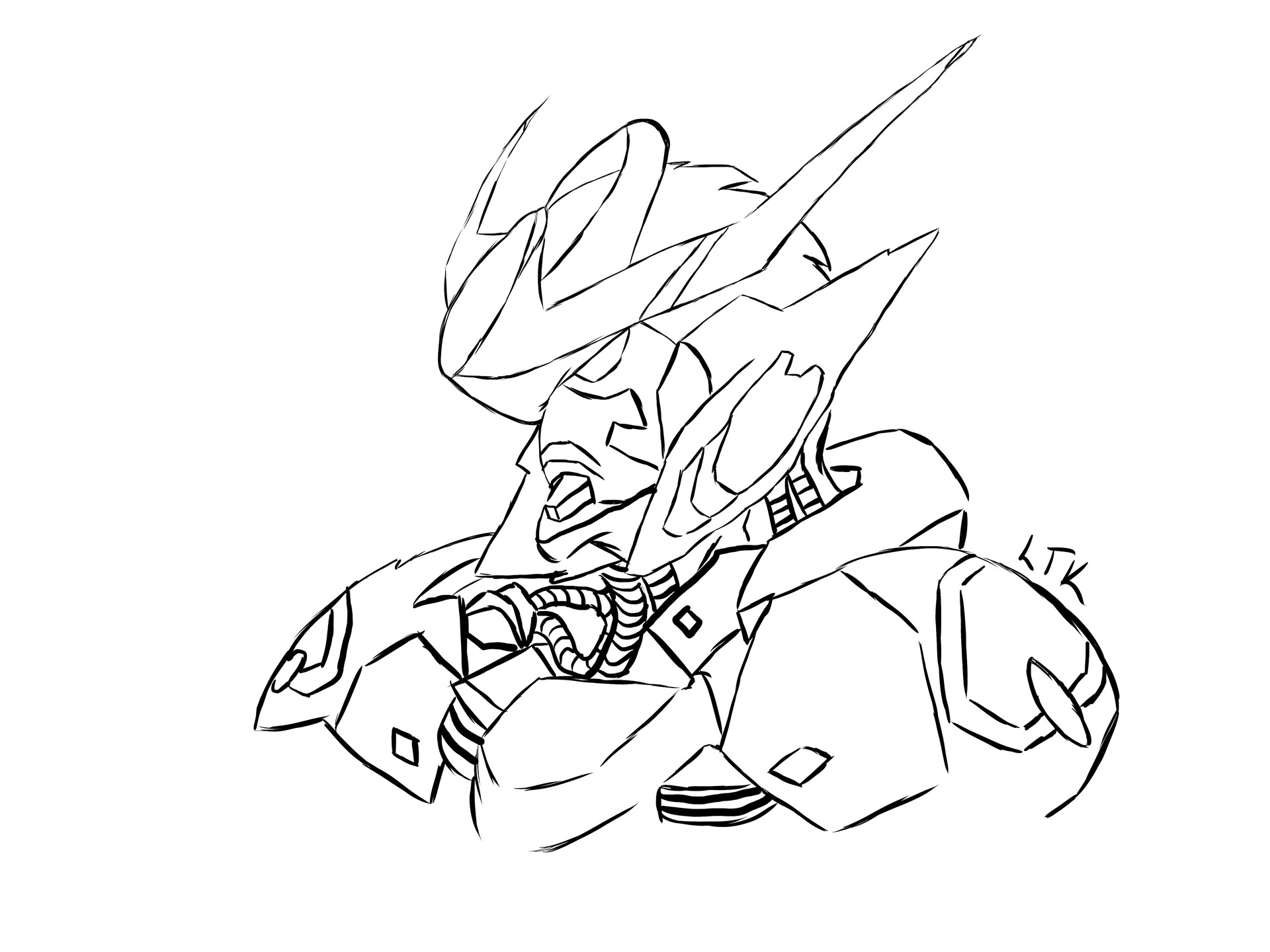 coloring pages gundam