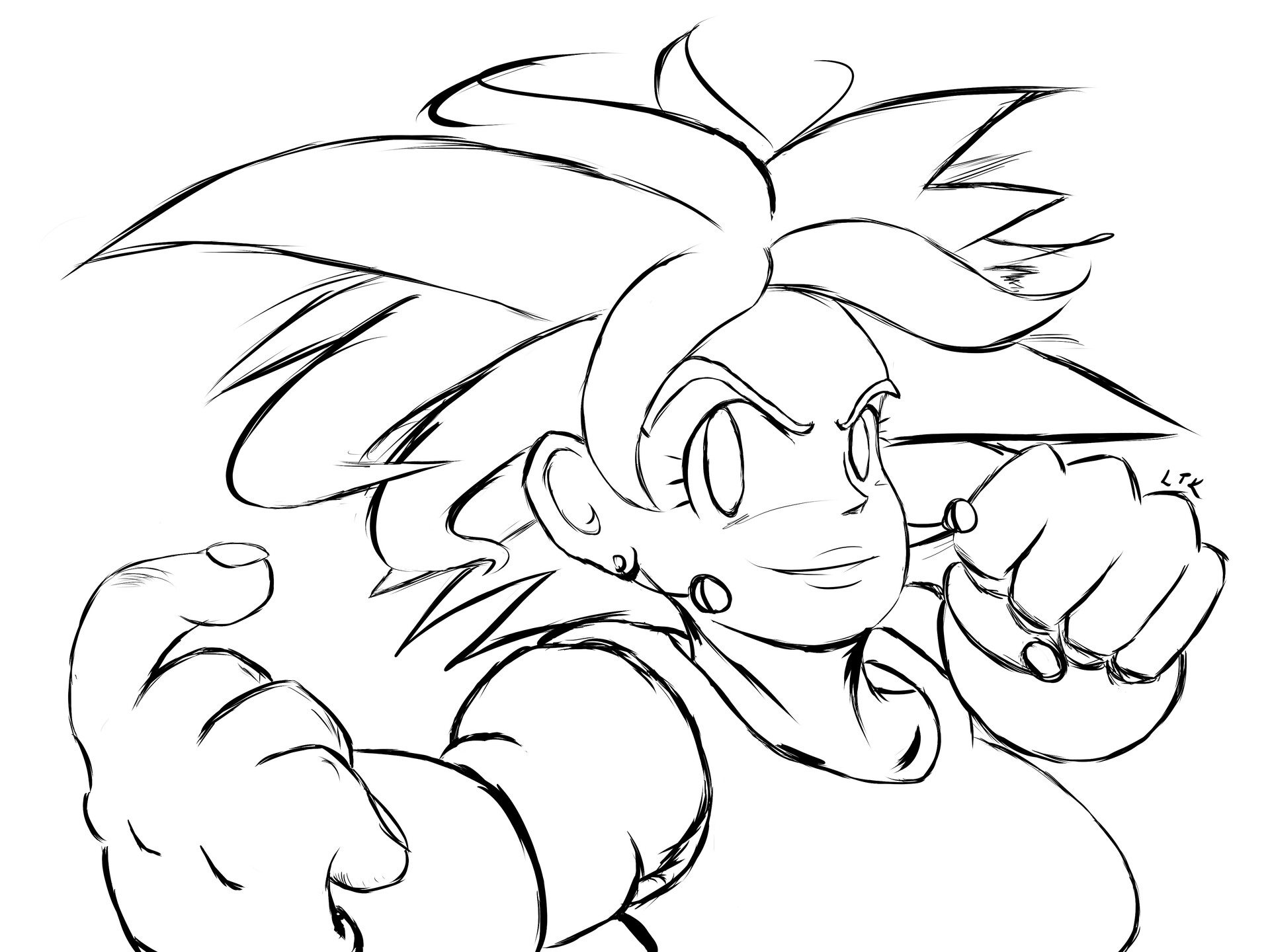 dragon ball super saiyan coloring pages