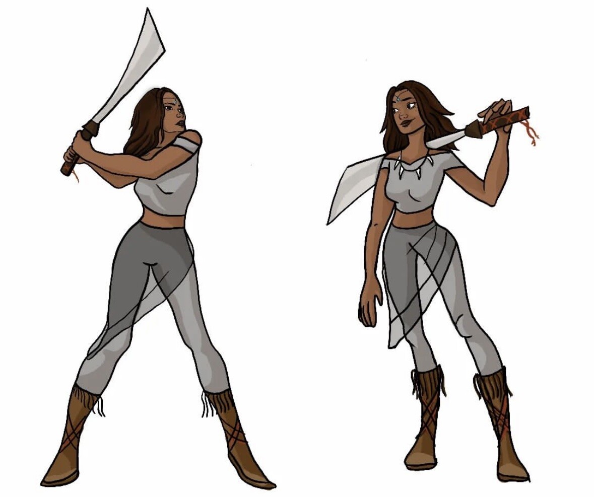 Brianca - FULL BODY CHARACTER ART | CHARACTER ILLUSTRATION | CHARACTER ...