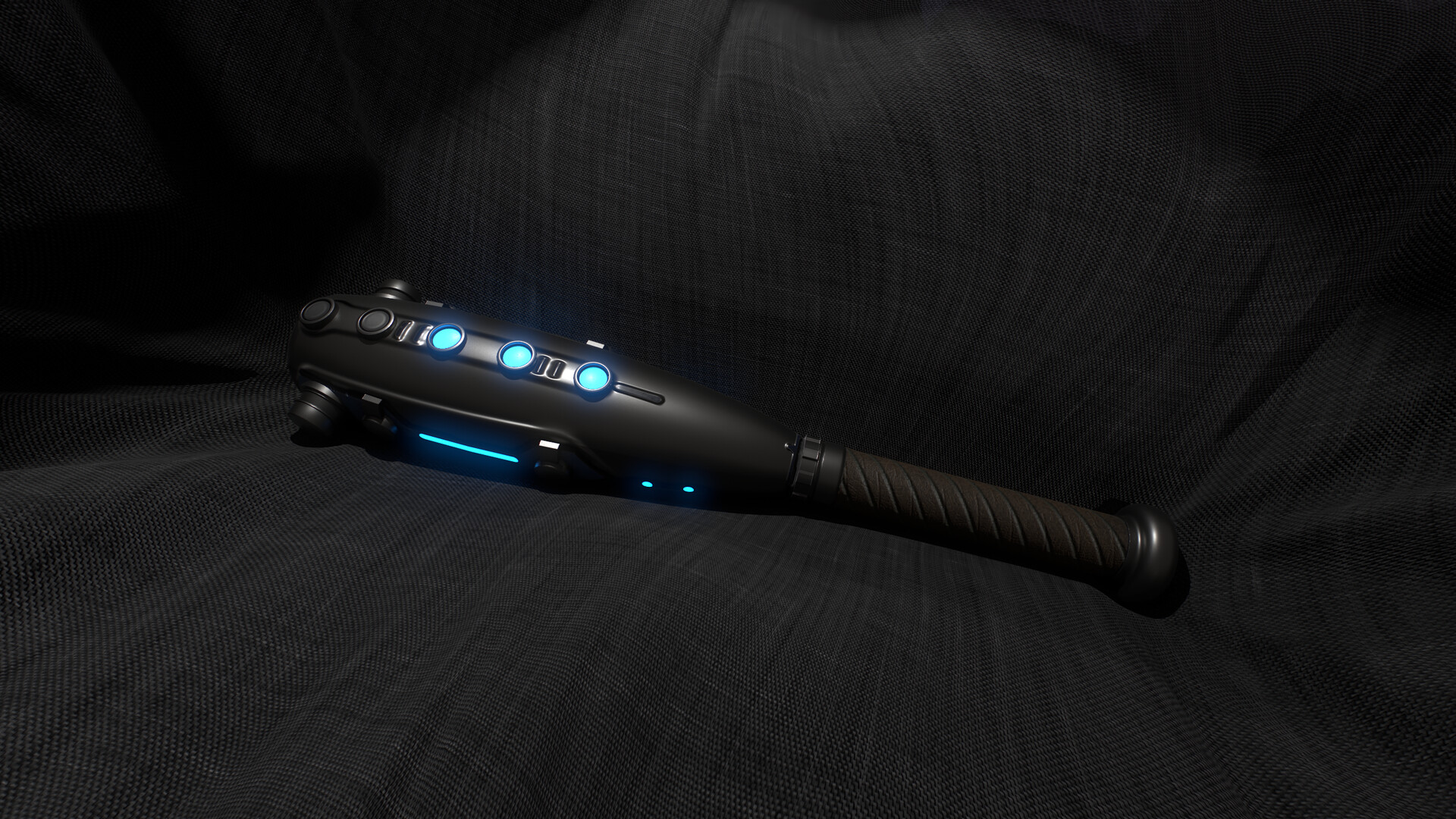 ArtStation - Futuristic Baseball bat