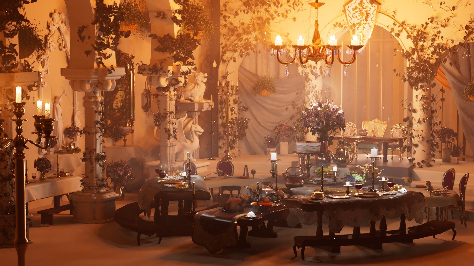 ArtStation - Fantasy Banquet