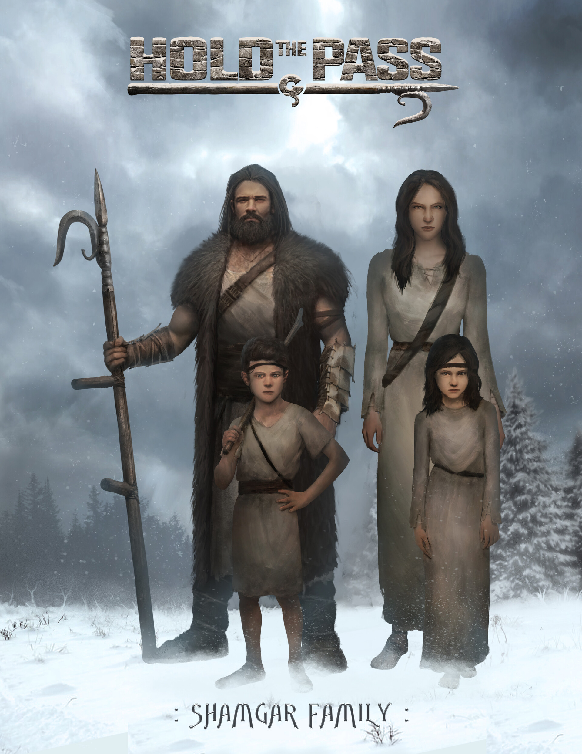 ArtStation - Shamgar Family concept