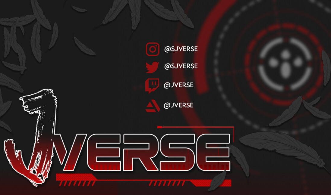 ArtStation - Business card and logo for Jverse