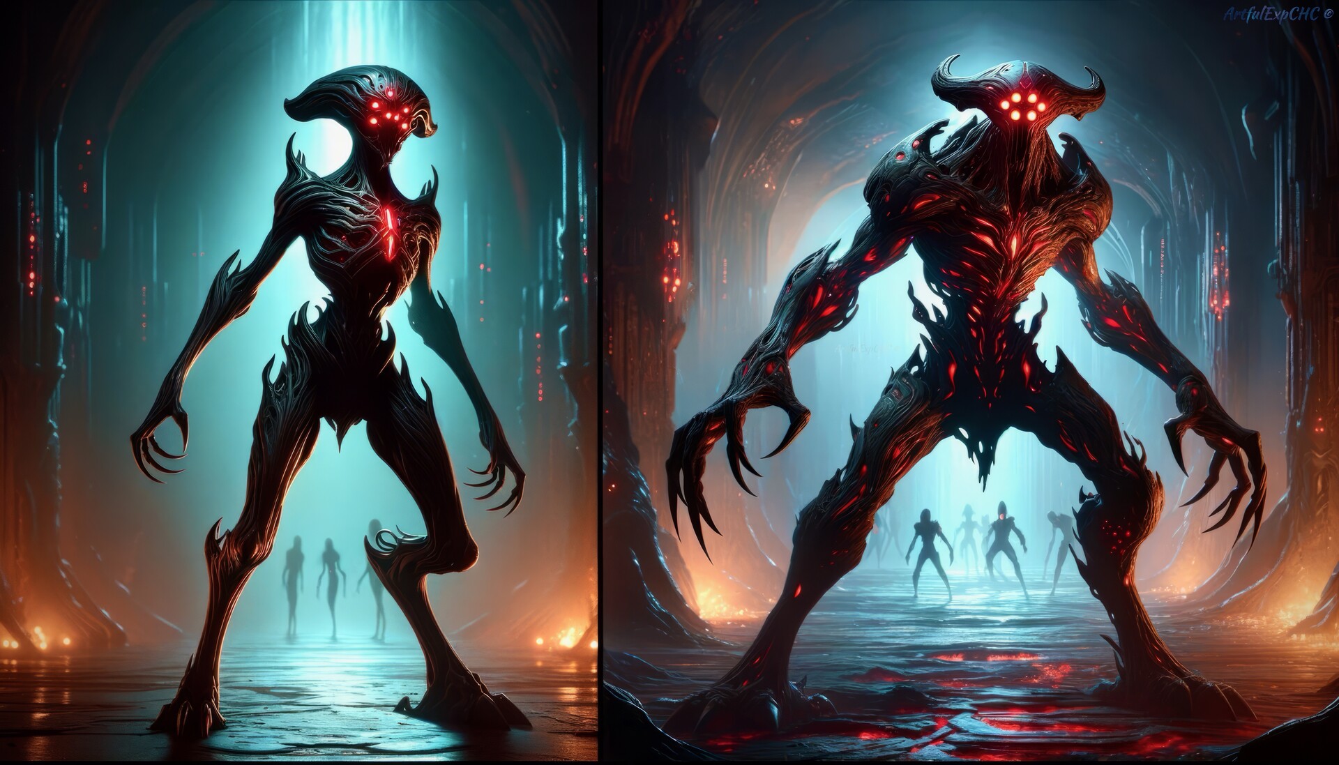 ArtStation - 'Shadow Lurker' - Monster Concept