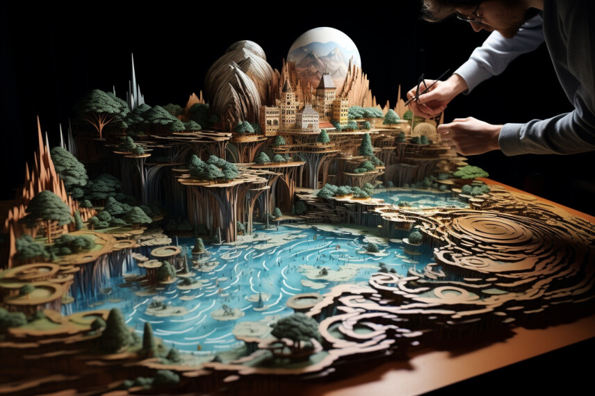 ArtStation - The Evolution of 3D Art: A Journey into the Digital Realm