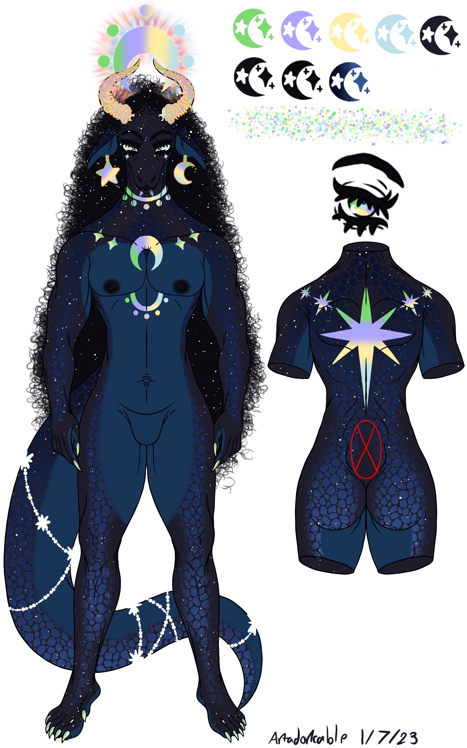 ArtStation - Anton Dayana Mia ref