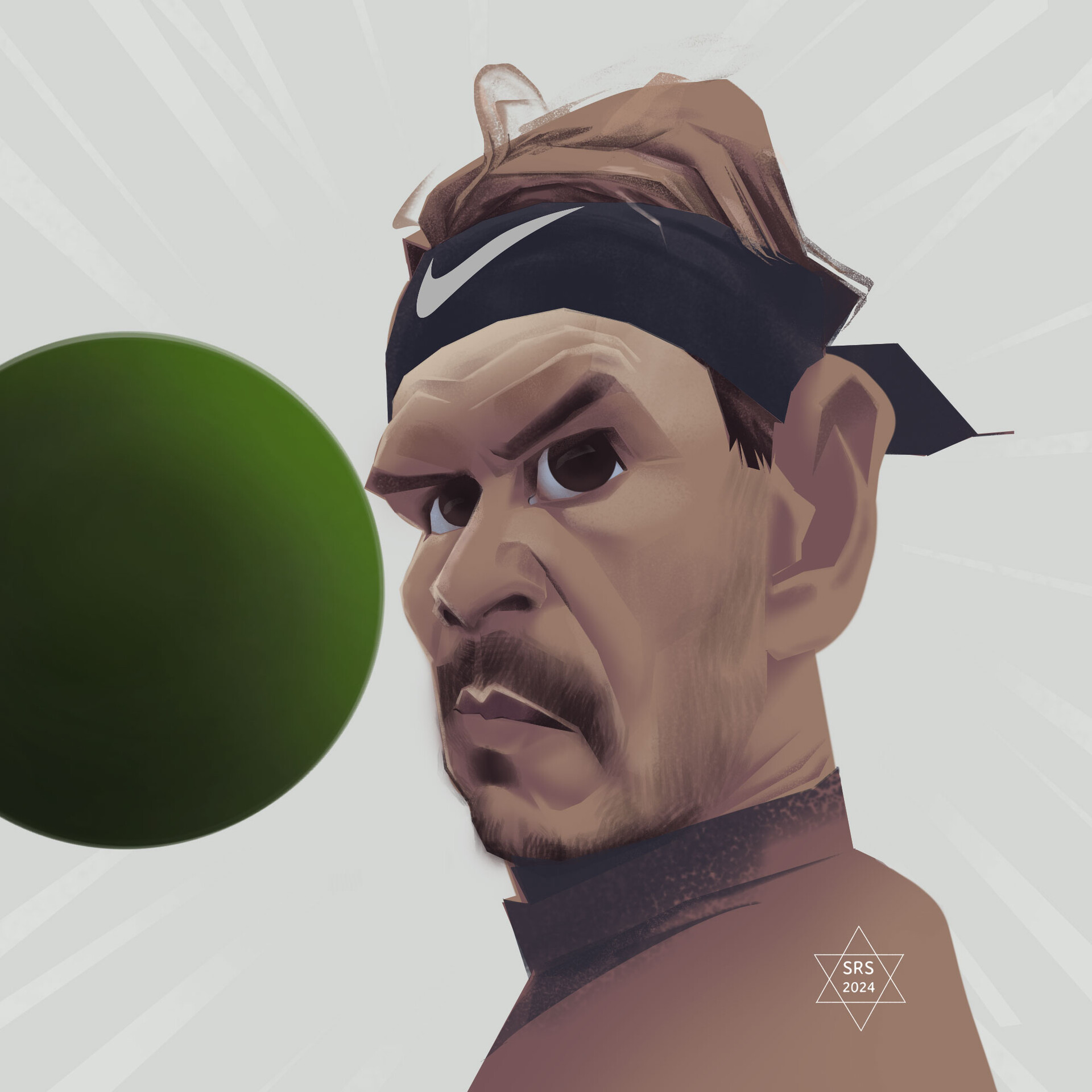 ArtStation - Caricature-NADAL