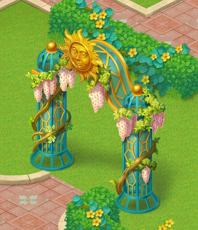 ArtStation - Isometric props for the Manor Matters project