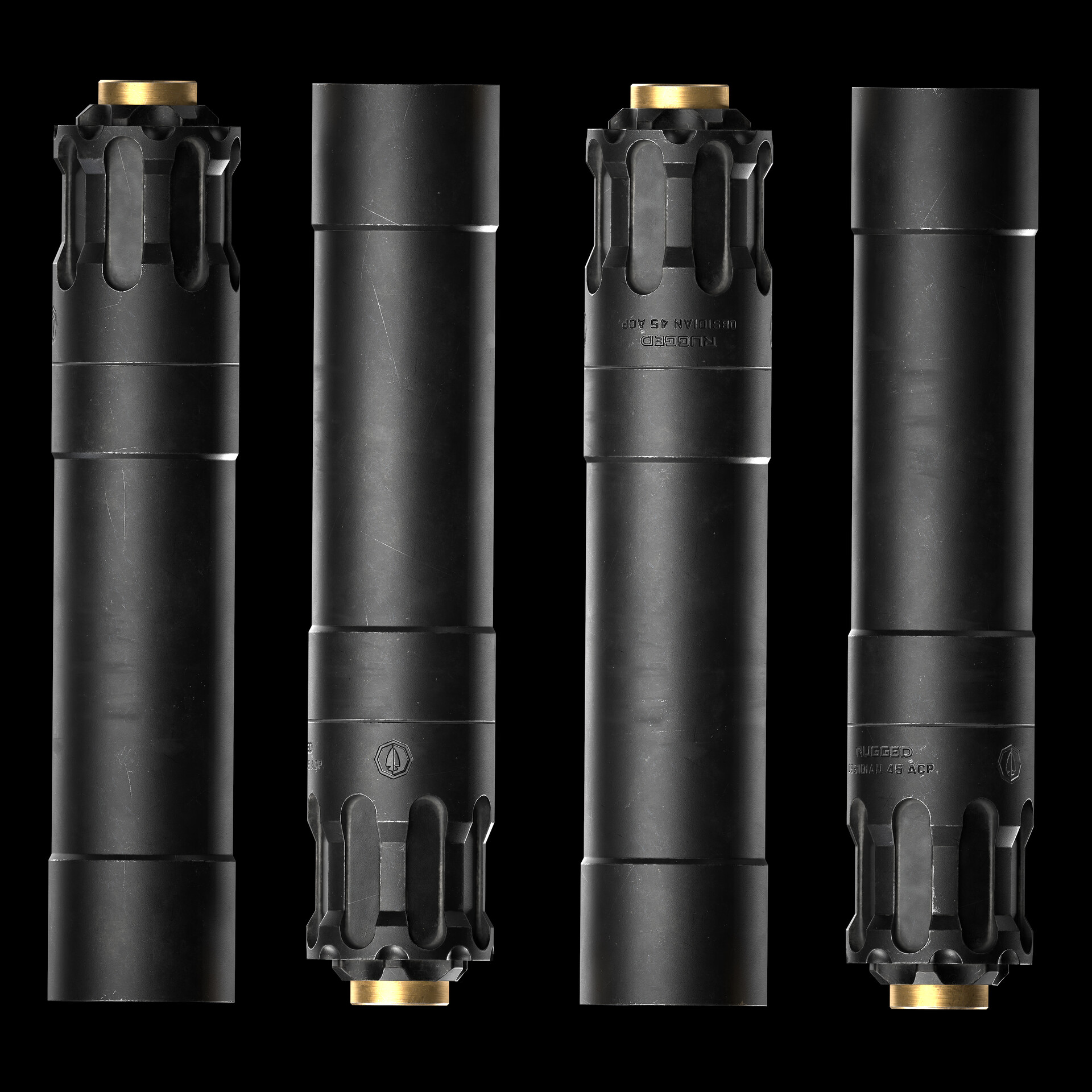 Mustafa Shukri - Rugged Obsidian 45 Suppressor