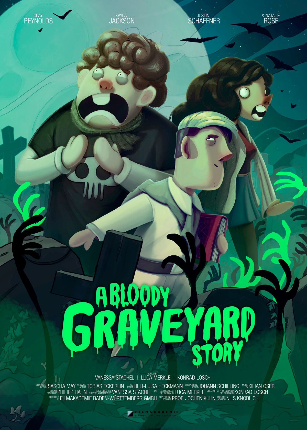 ArtStation - A Bloddy Graveyard Story